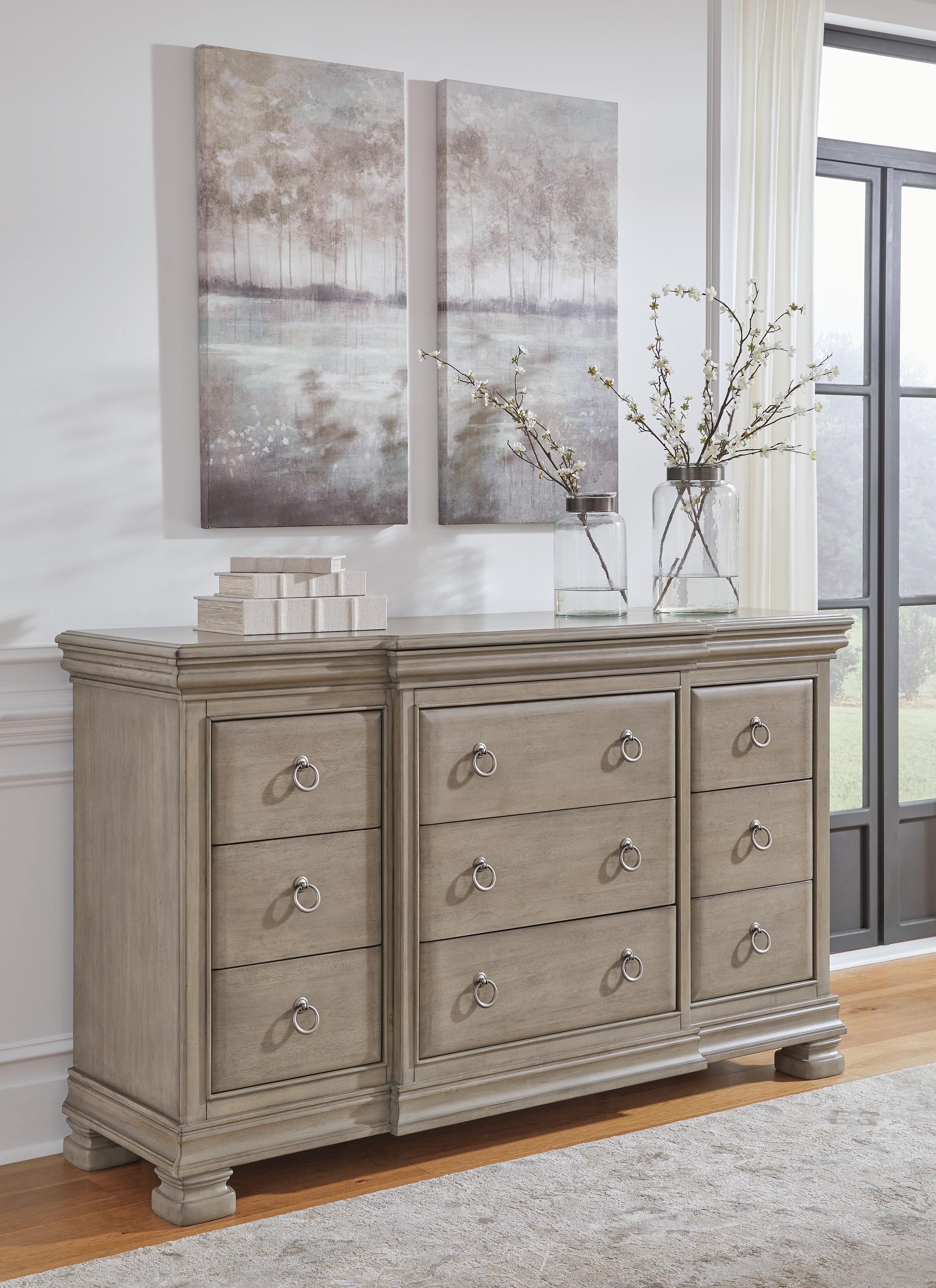 Click here for Lexorne 9 Drawer Dresser  Gray prices
