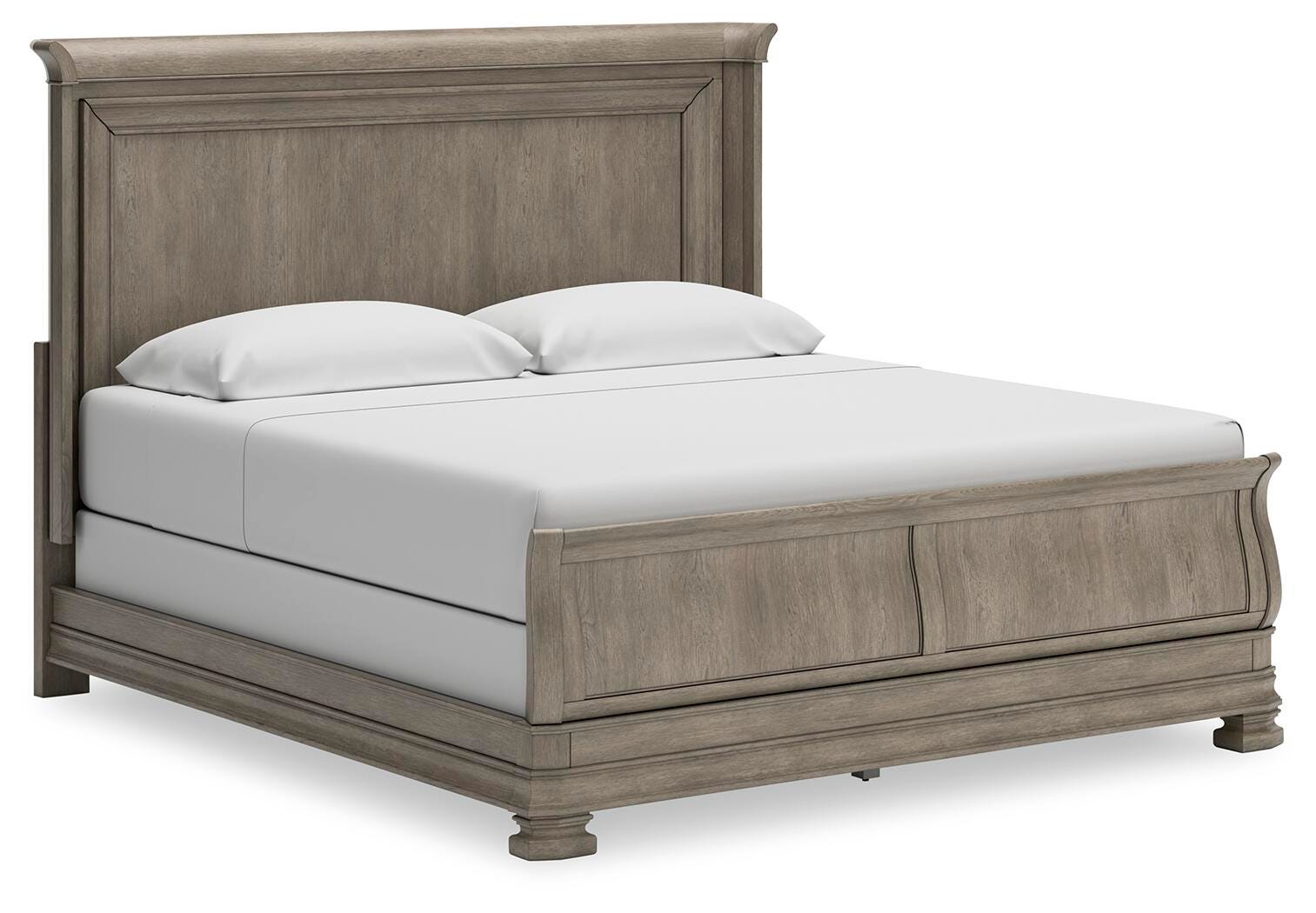 Click here for Lexorne California King Sleigh Bed  Gray prices