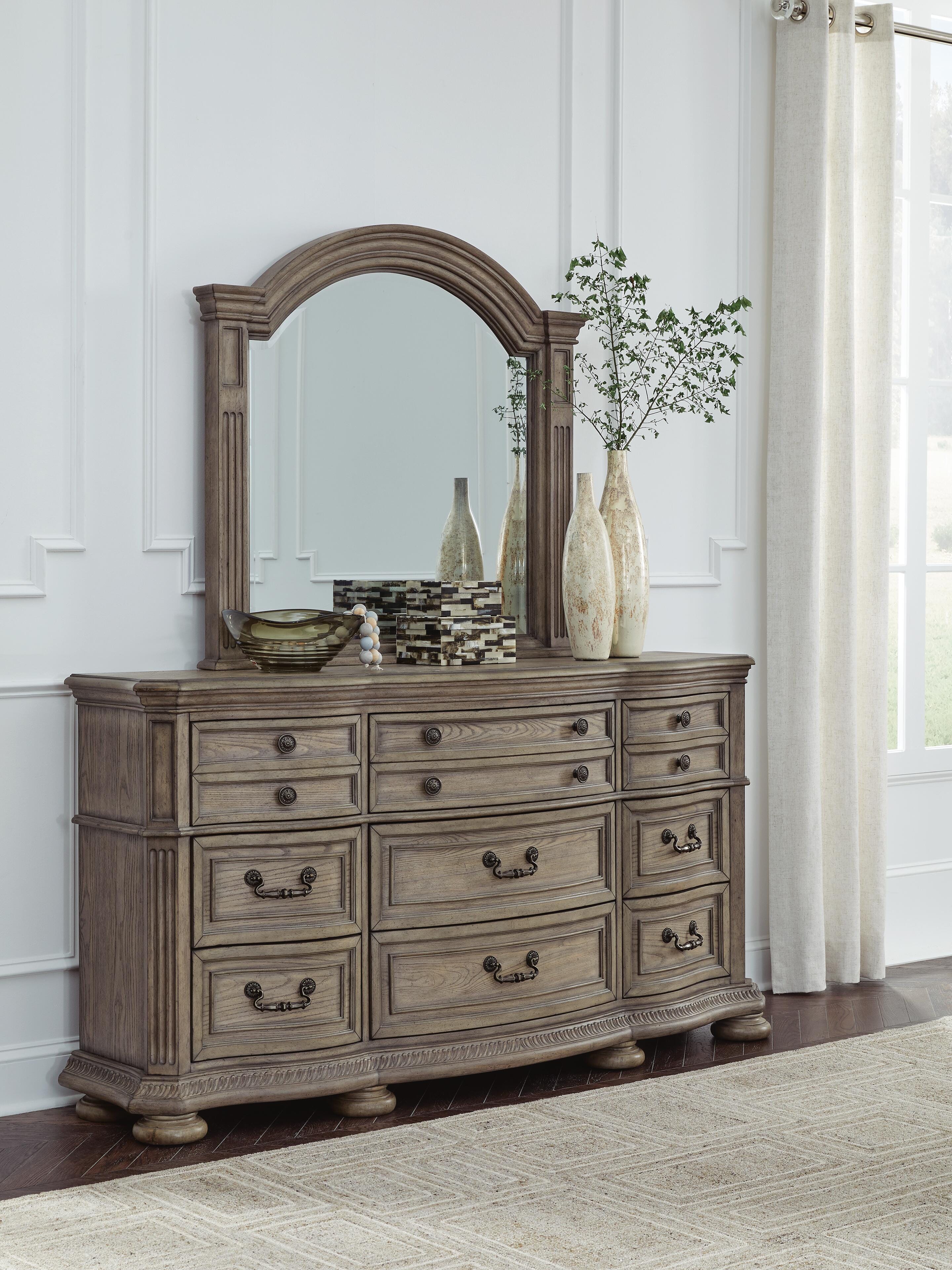 Click here for Ardenfield Dresser and Mirror  Light Brown prices