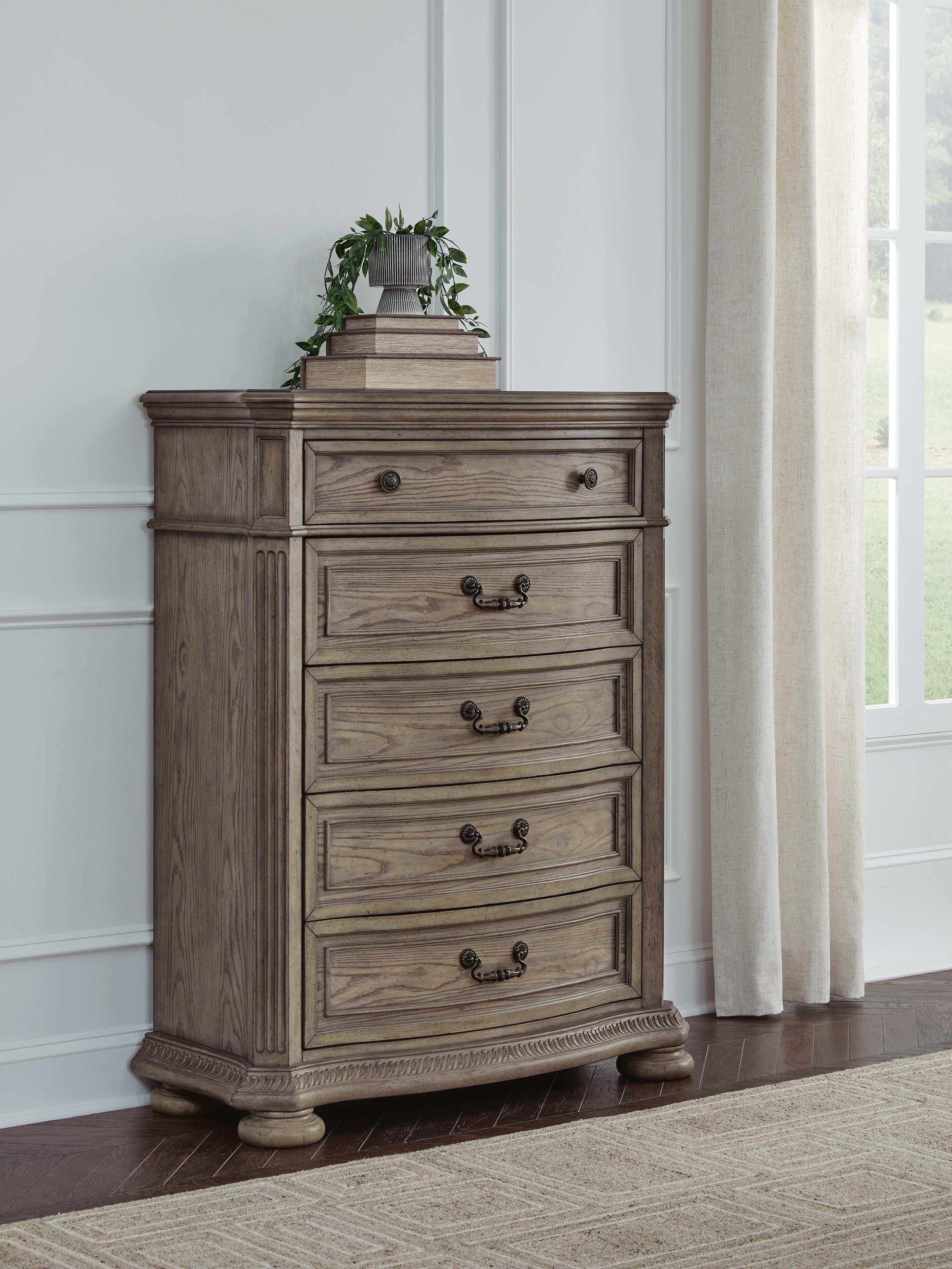 Click here for Ardenfield Chest of Drawers  Light Brown prices
