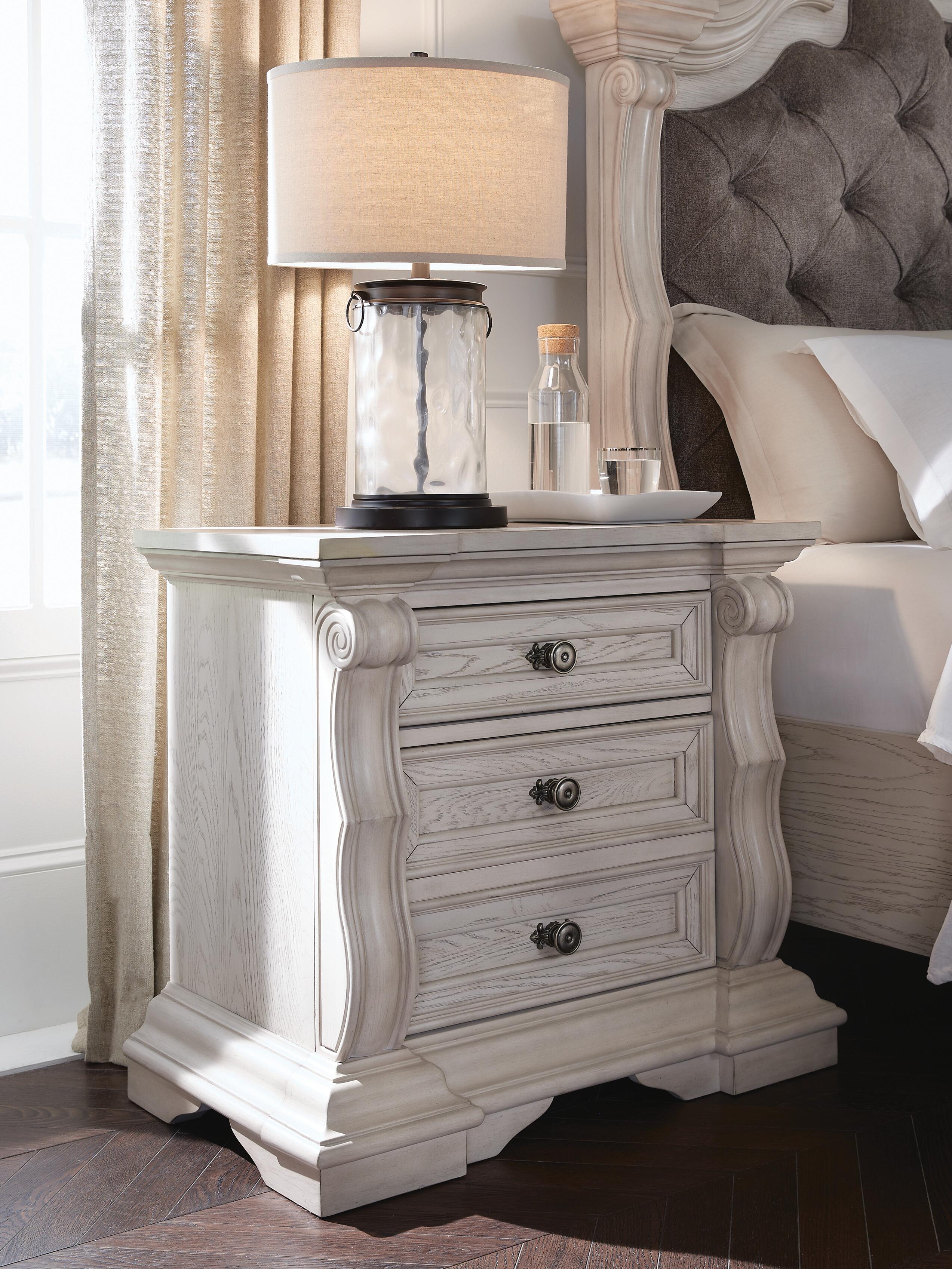 Click here for Andonhall Nightstand  Antique White prices