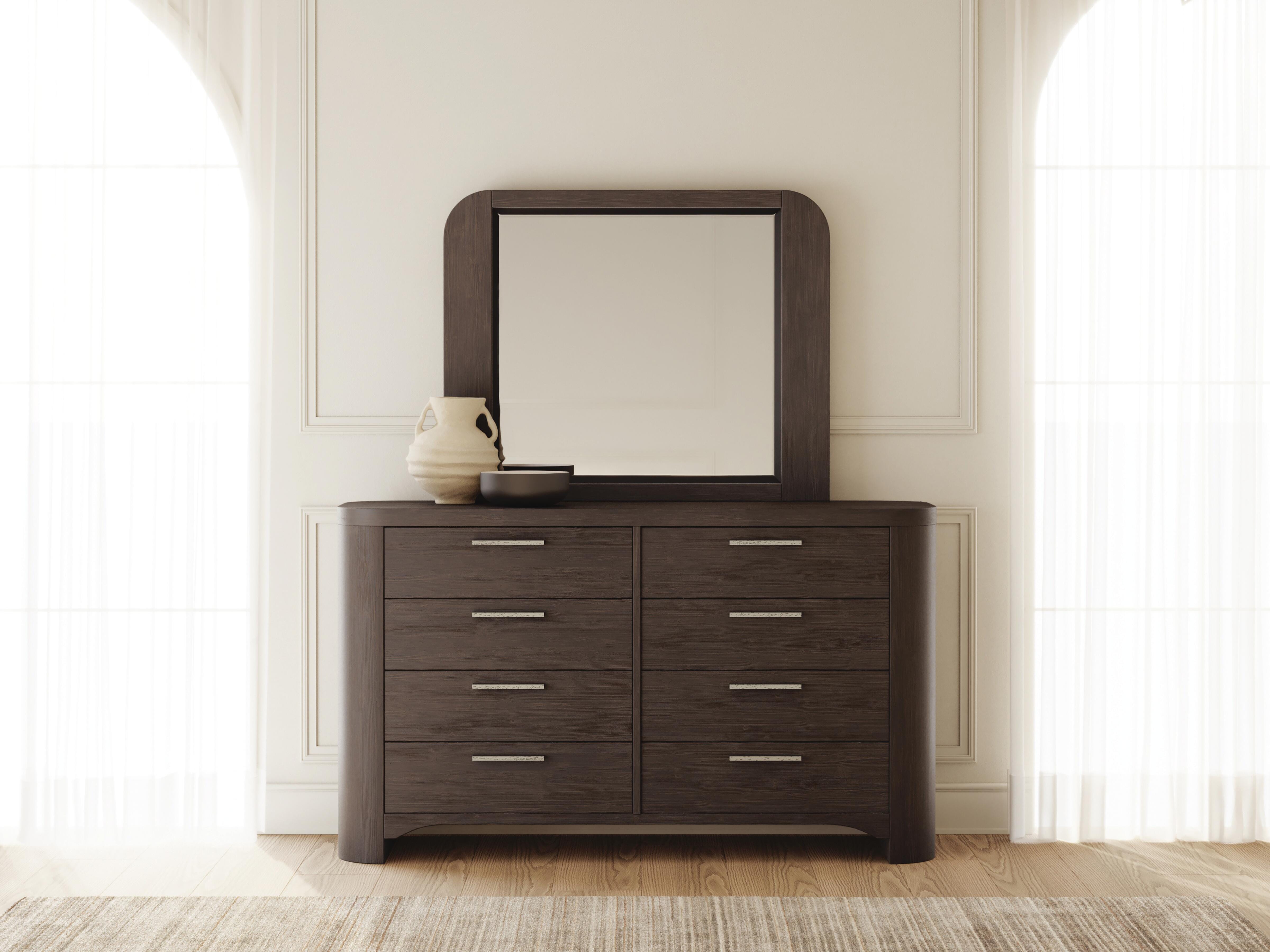 Click here for Ashley Luxe Neo 8 Drawer Dresser and Mirror  Rich... prices