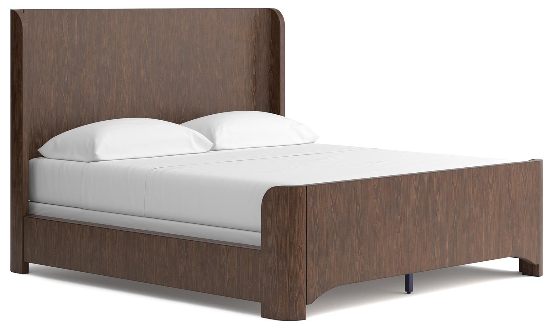 Click here for Ashley Luxe Neo California King Wingback Bed  Rich... prices