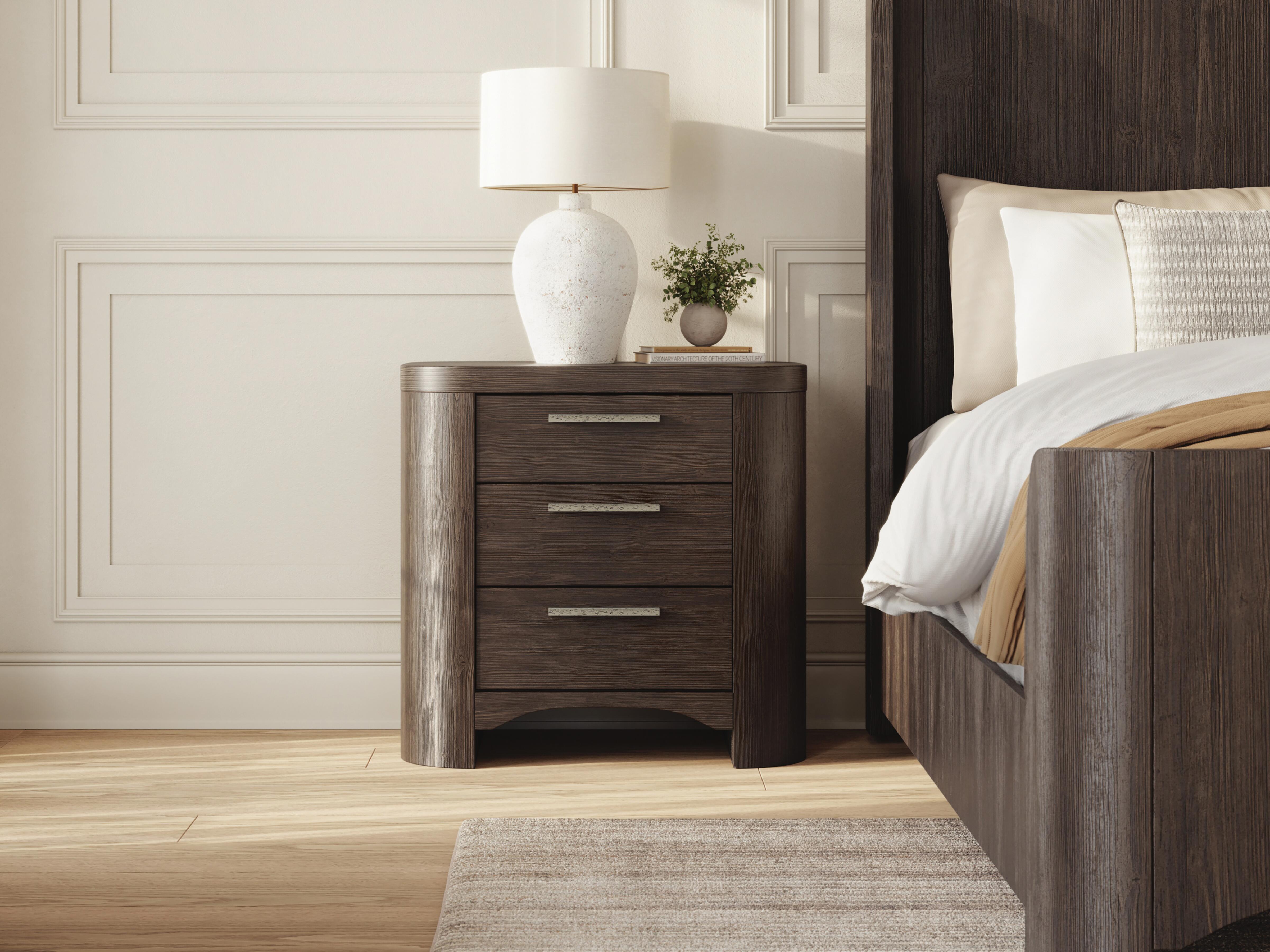 Click here for Ashley Luxe Neo 29 3 Drawer Charging Nightstand  R... prices