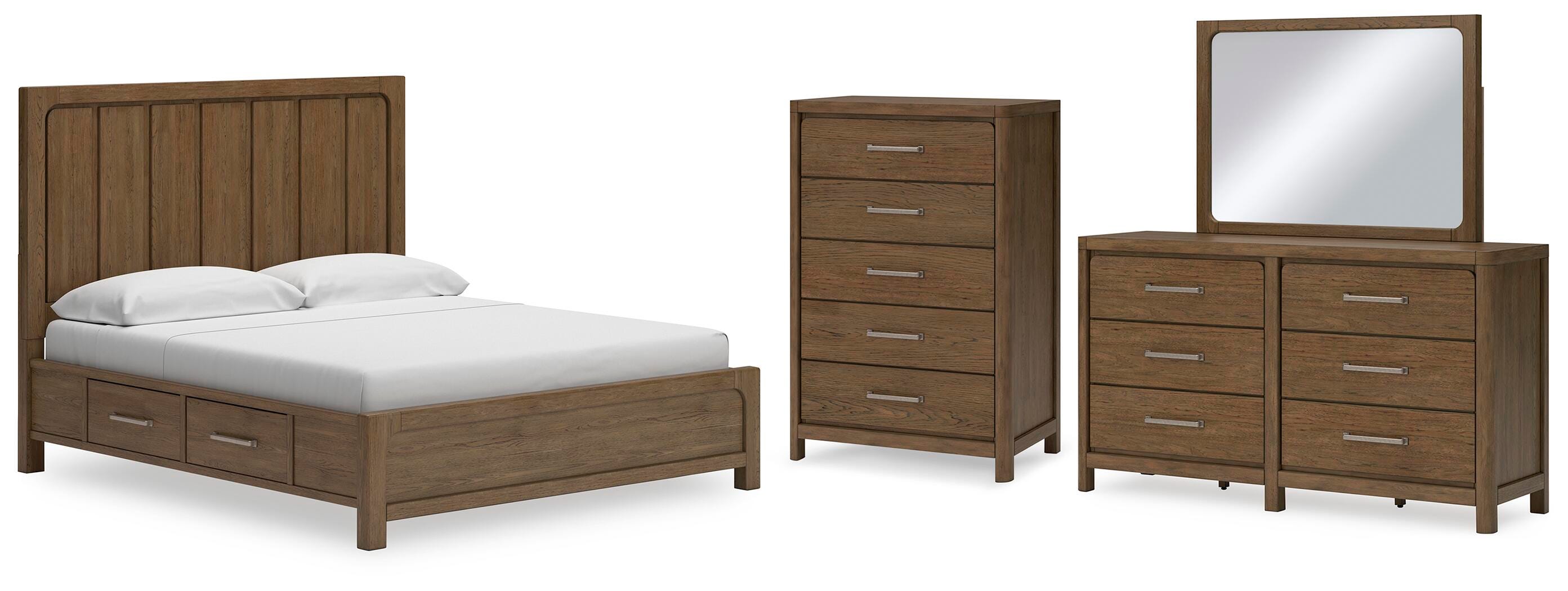 Click here for Cabalynn California King Panel Bed with Storage wi... prices