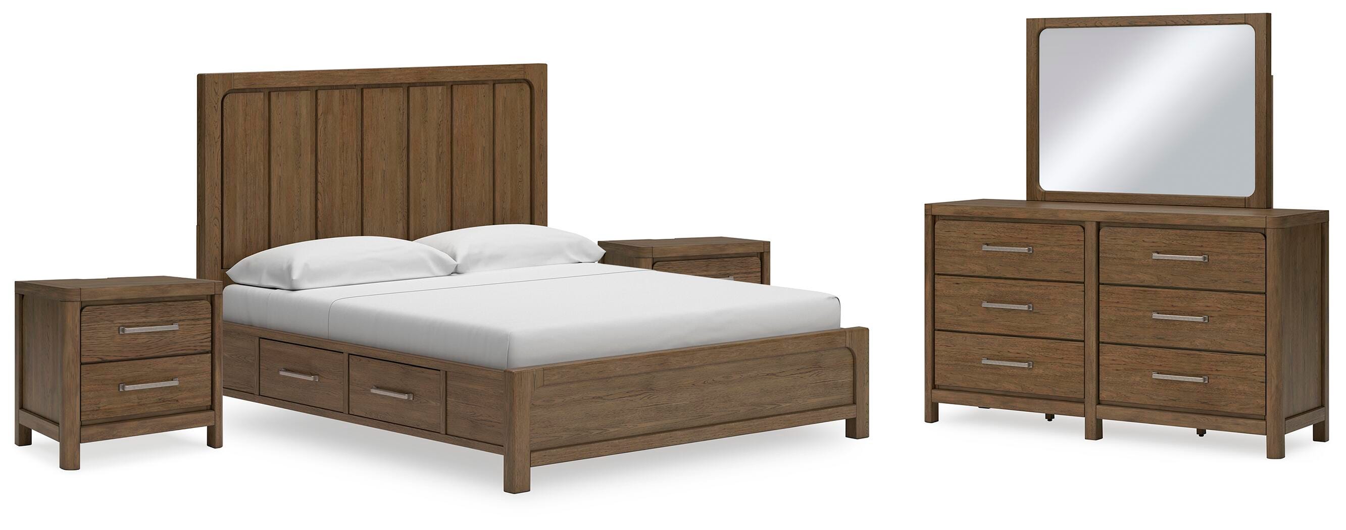 Click here for Cabalynn California King Panel Bed with Storage wi... prices