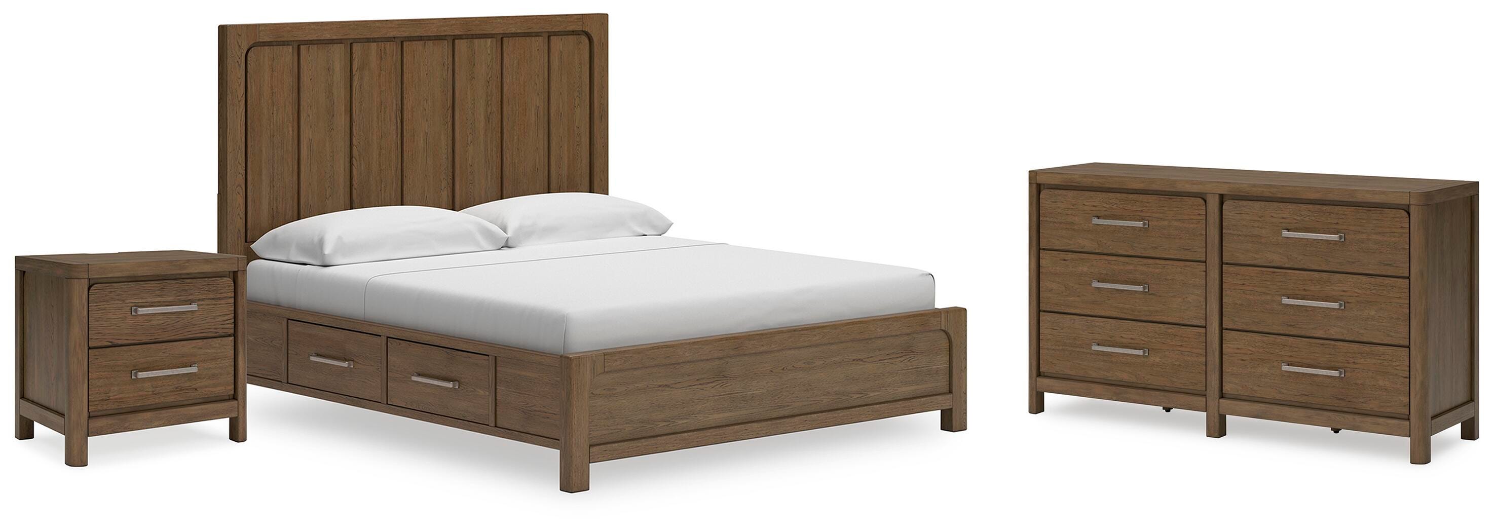 Click here for Cabalynn California King Panel Bed with Dresser an... prices