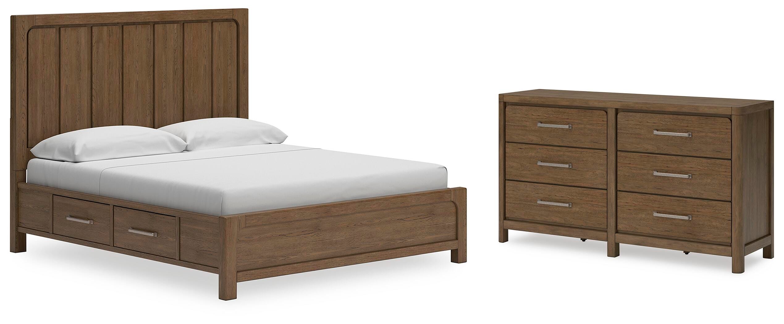 Click here for Cabalynn California King Panel Bed with Dresser  L... prices