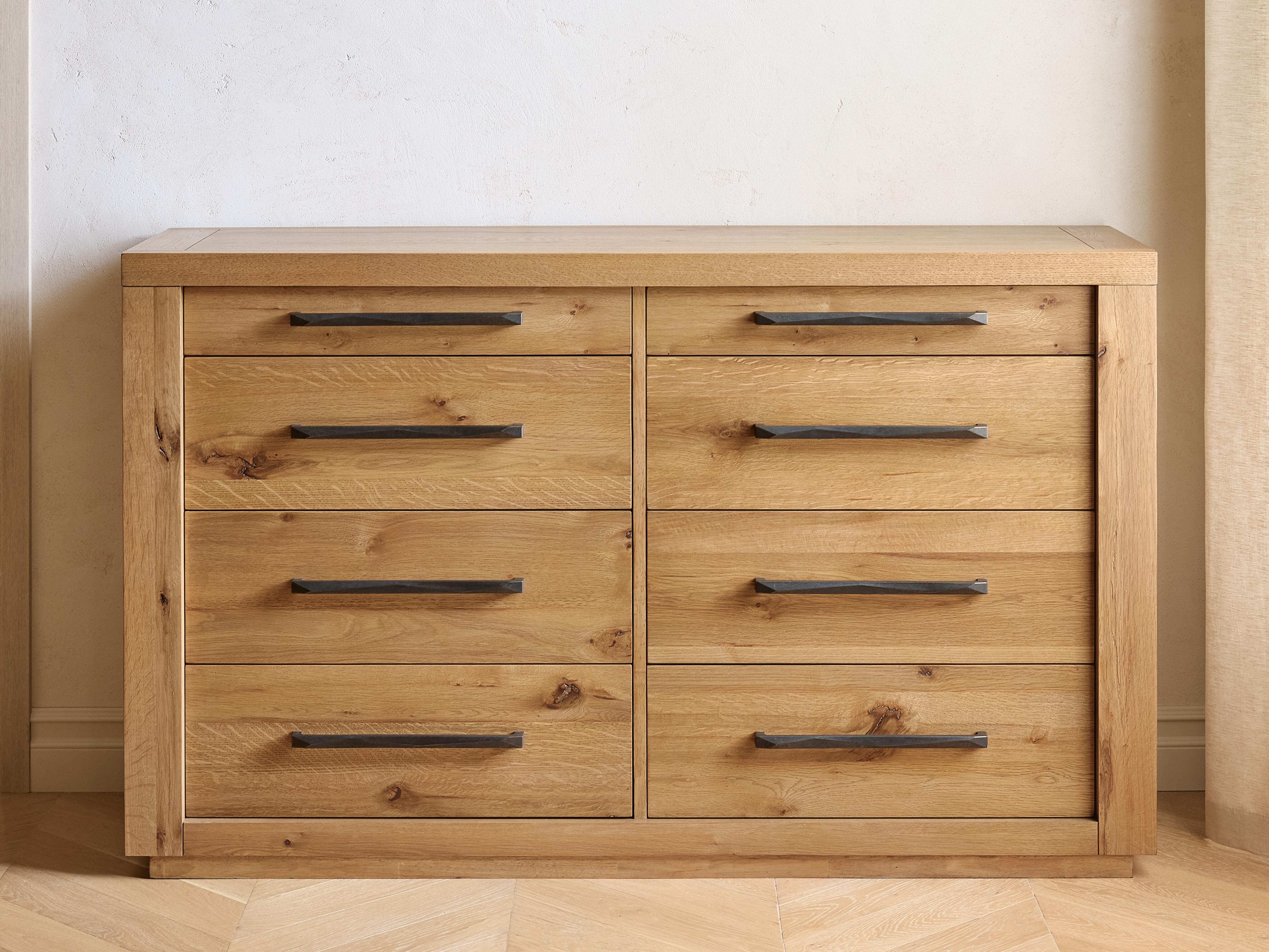 Click here for Ashley Luxe Bracken 8 Drawer Dresser  Light Brown prices