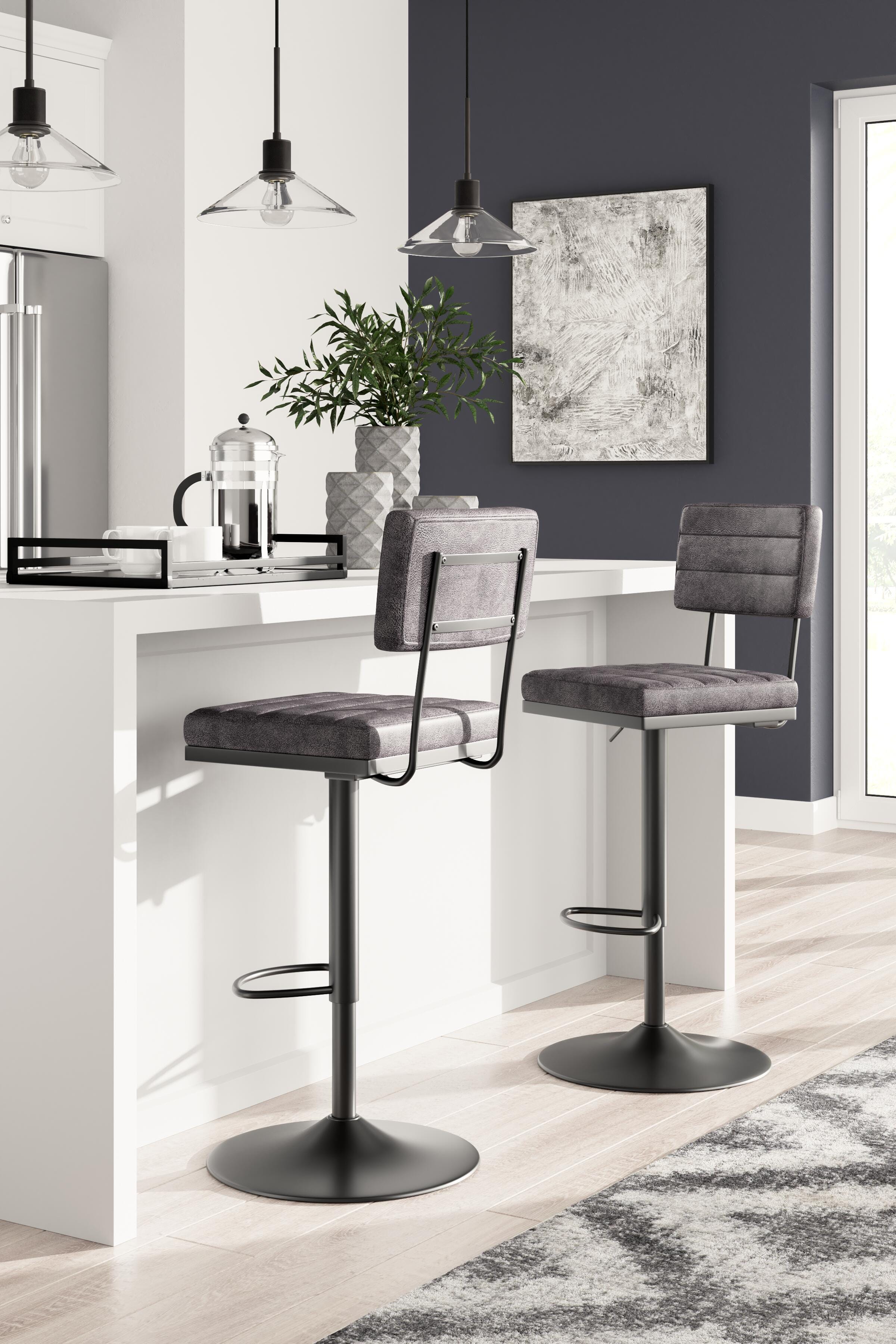 Click here for Strumford Bar Height Bar Stool with Seat and Back... prices