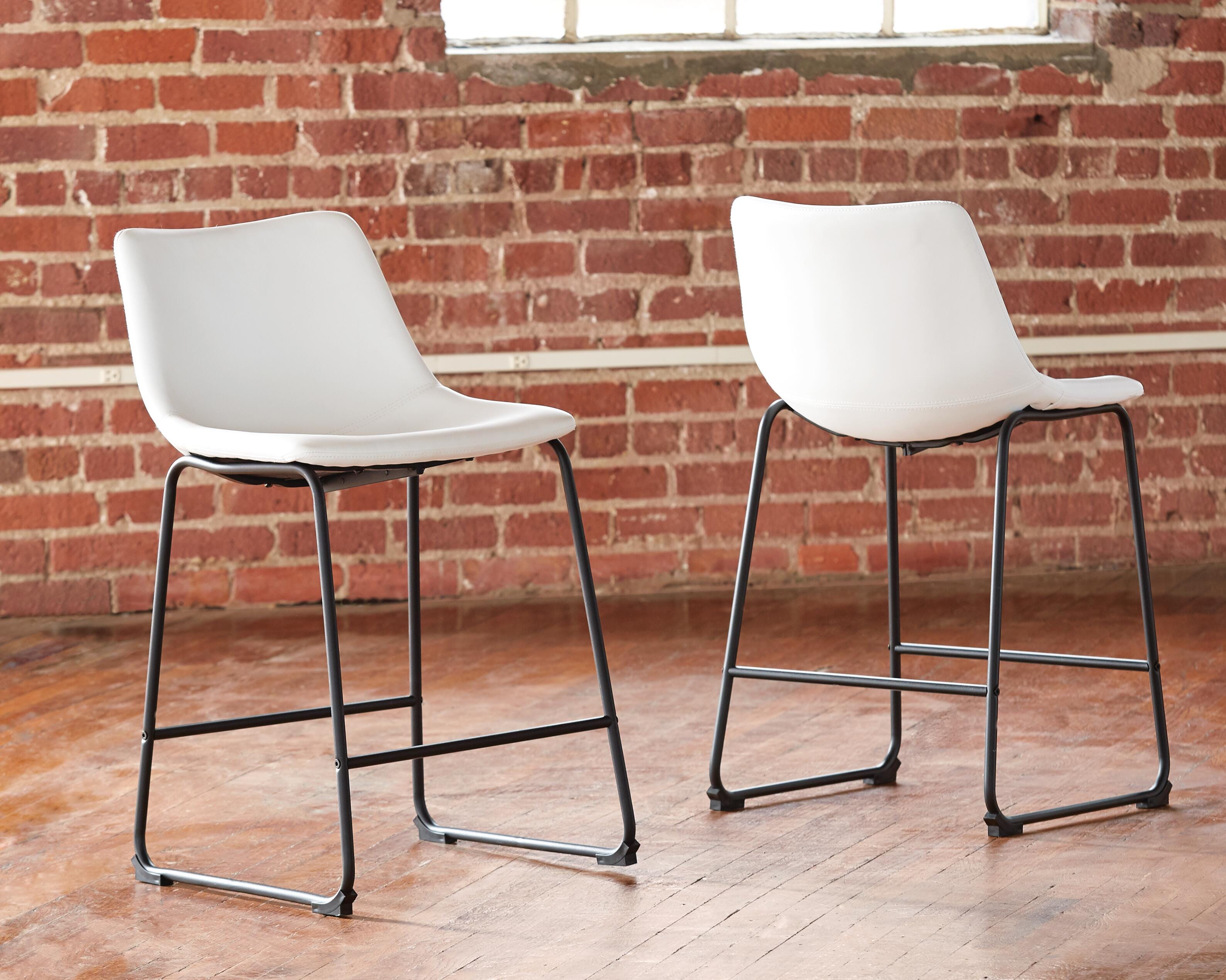 Click here for Centiar Counter Height Bar Stool with Upholstered... prices