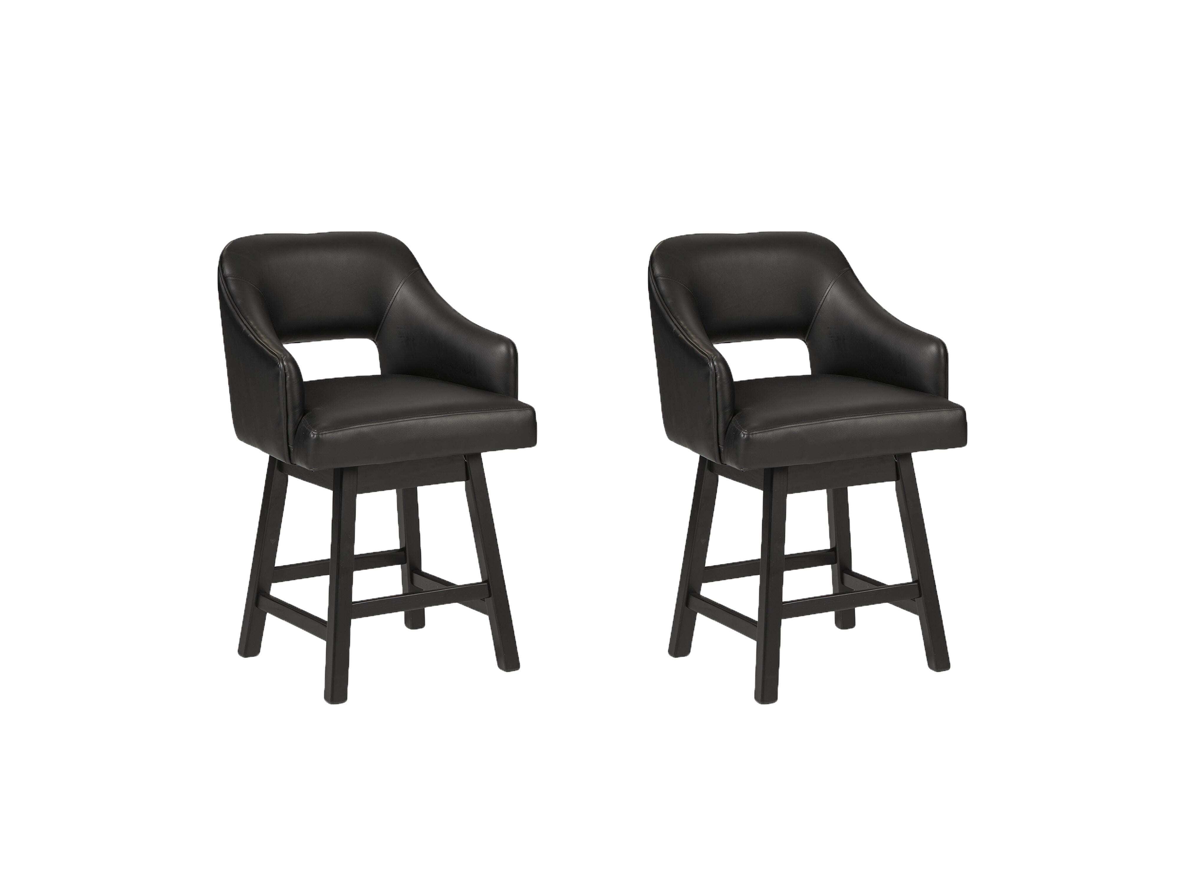 Click here for Tallenger 2-Piece Bar Stool  Black/Dark Brown prices