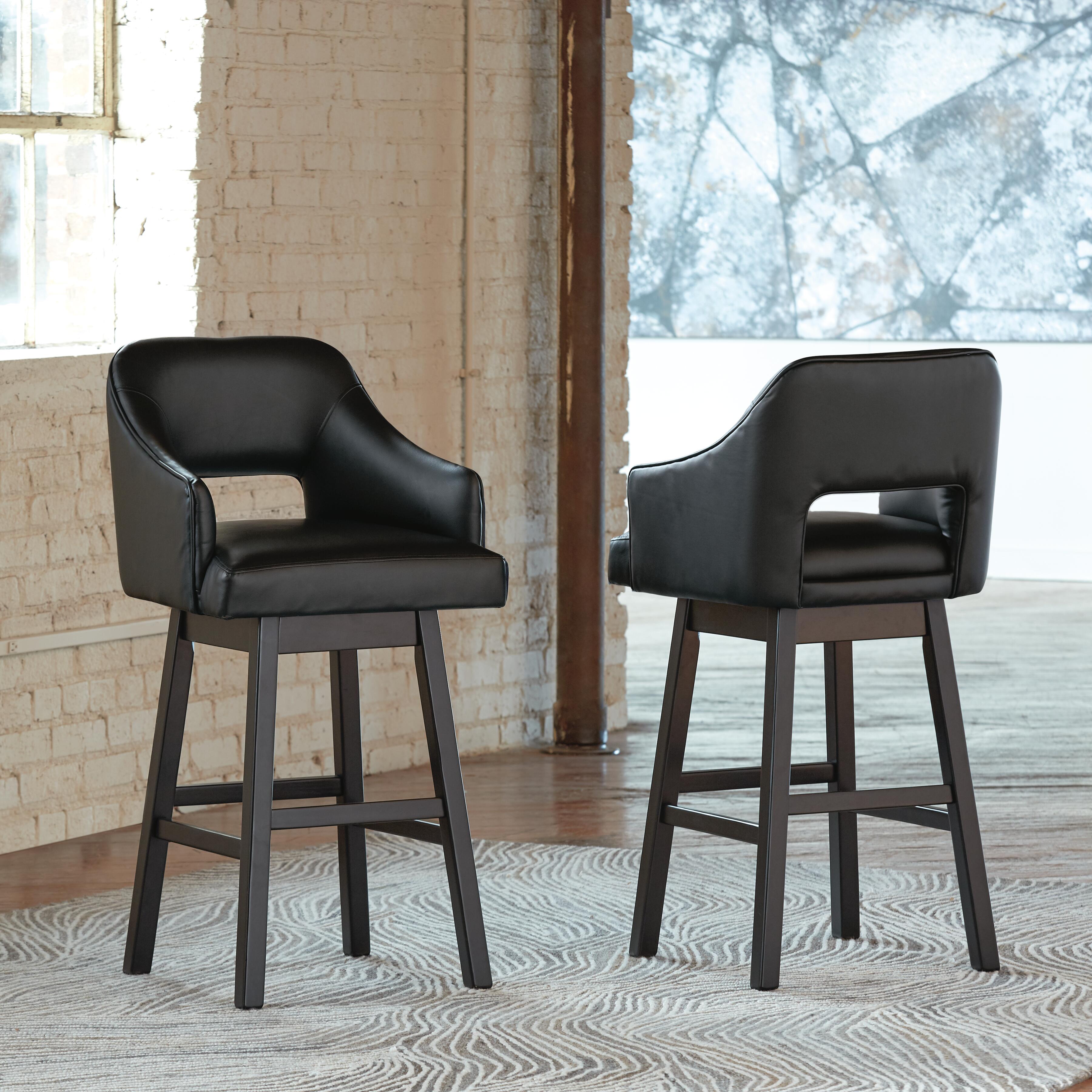 Click here for Tallenger 2-Piece Bar Stool  Black/Dark Brown prices