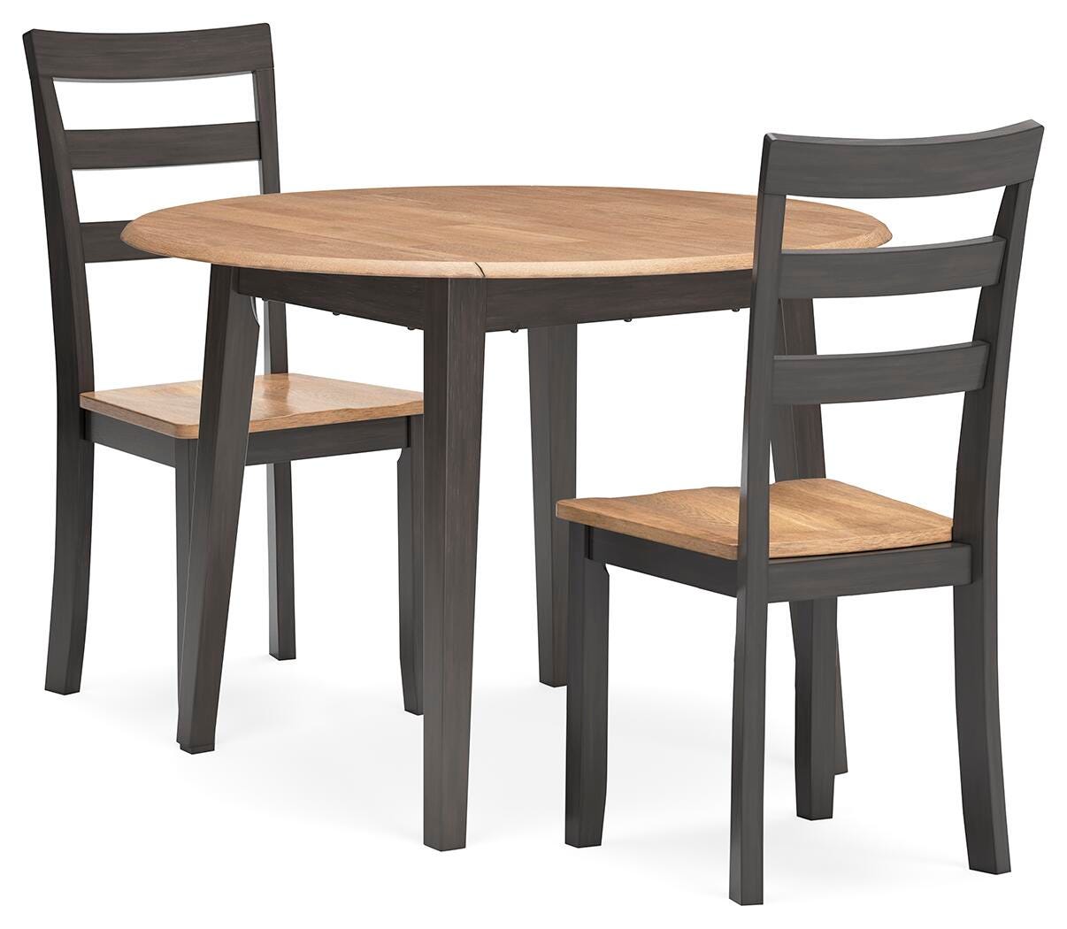 Click here for Gesthaven Dining Table and 2 Chairs  Natural/Brown prices