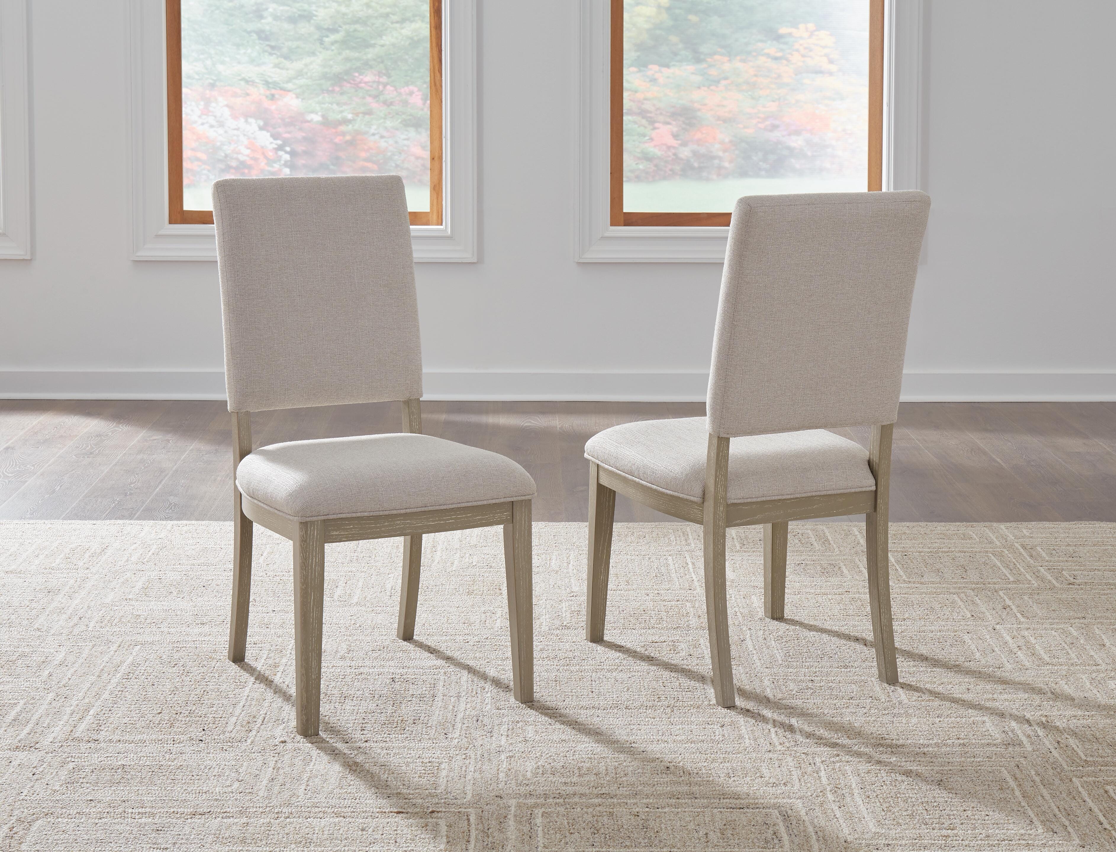 Click here for Vallardia Dining Chair  Light Grayish Brown prices