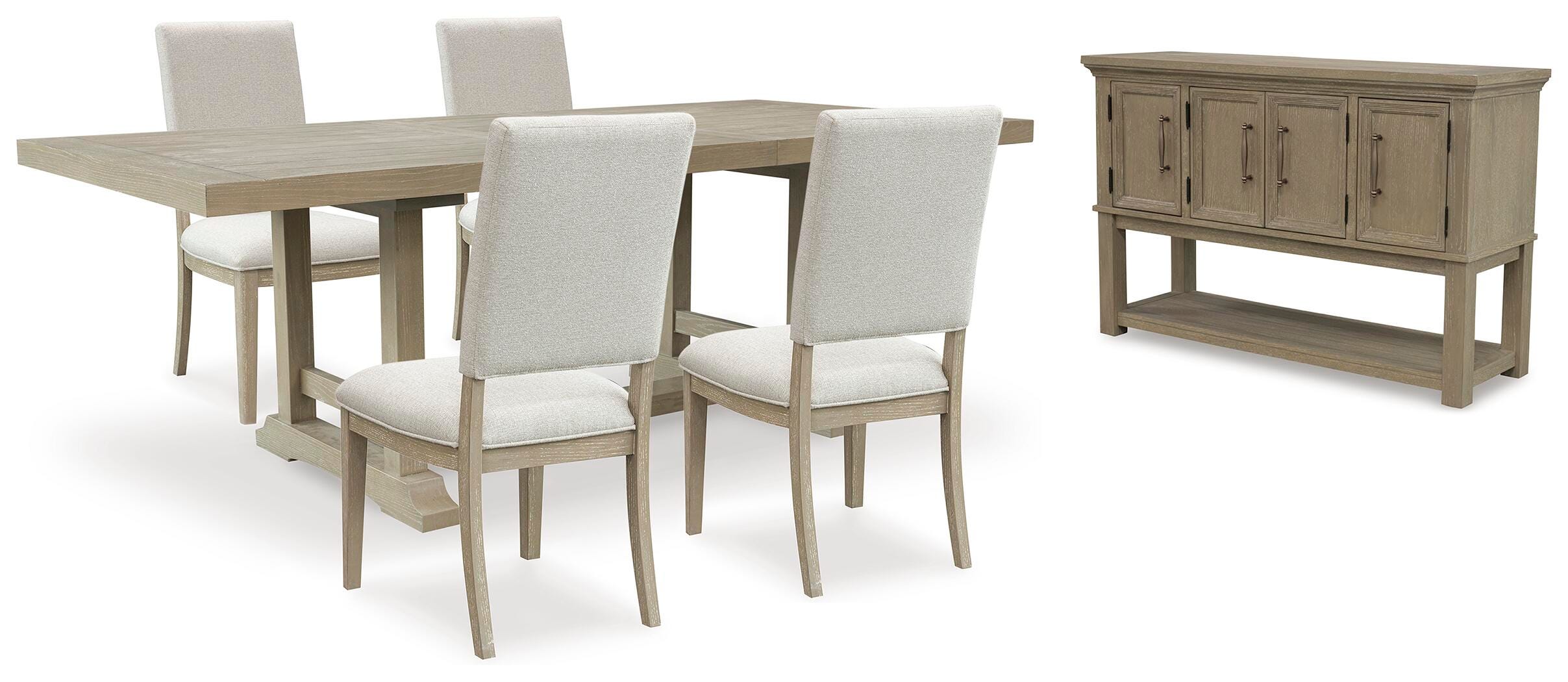 Click here for Vallardia Dining Table and 4 Chairs with Storage... prices
