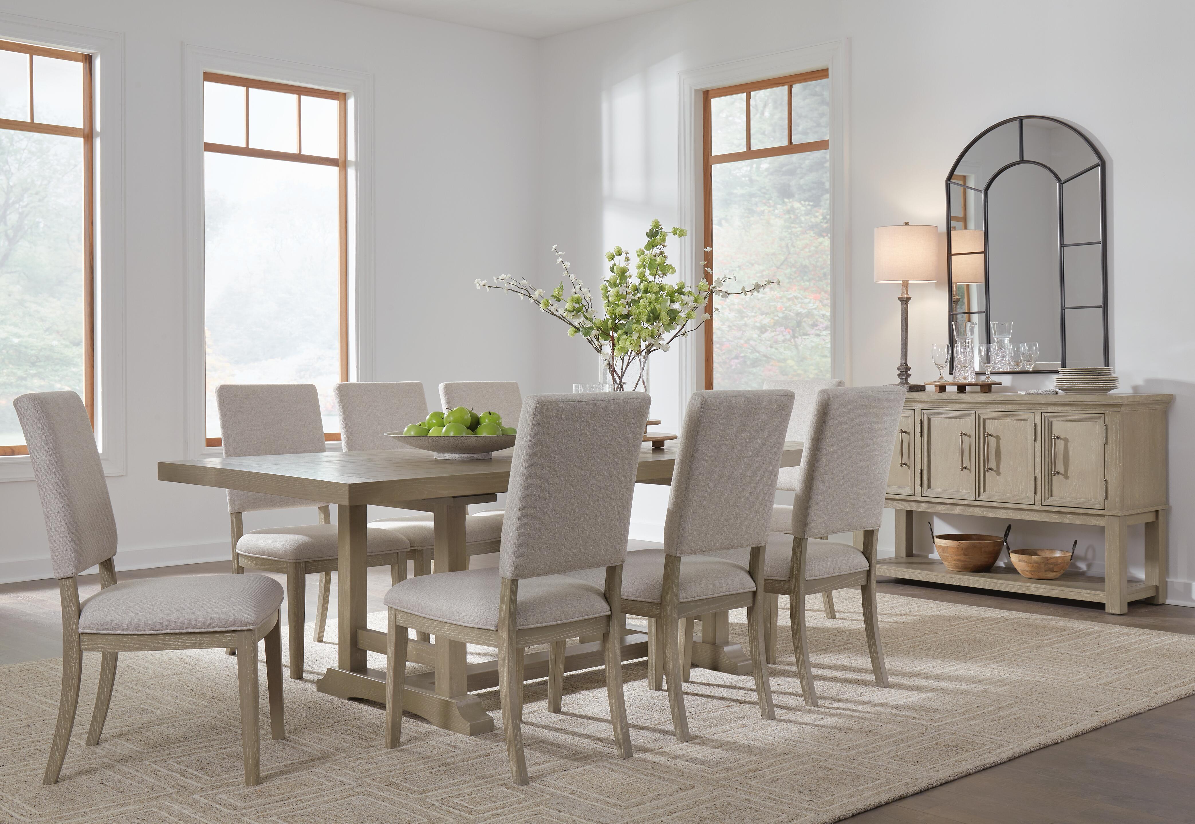 Click here for Vallardia Dining Table and 8 Chairs with Storage... prices