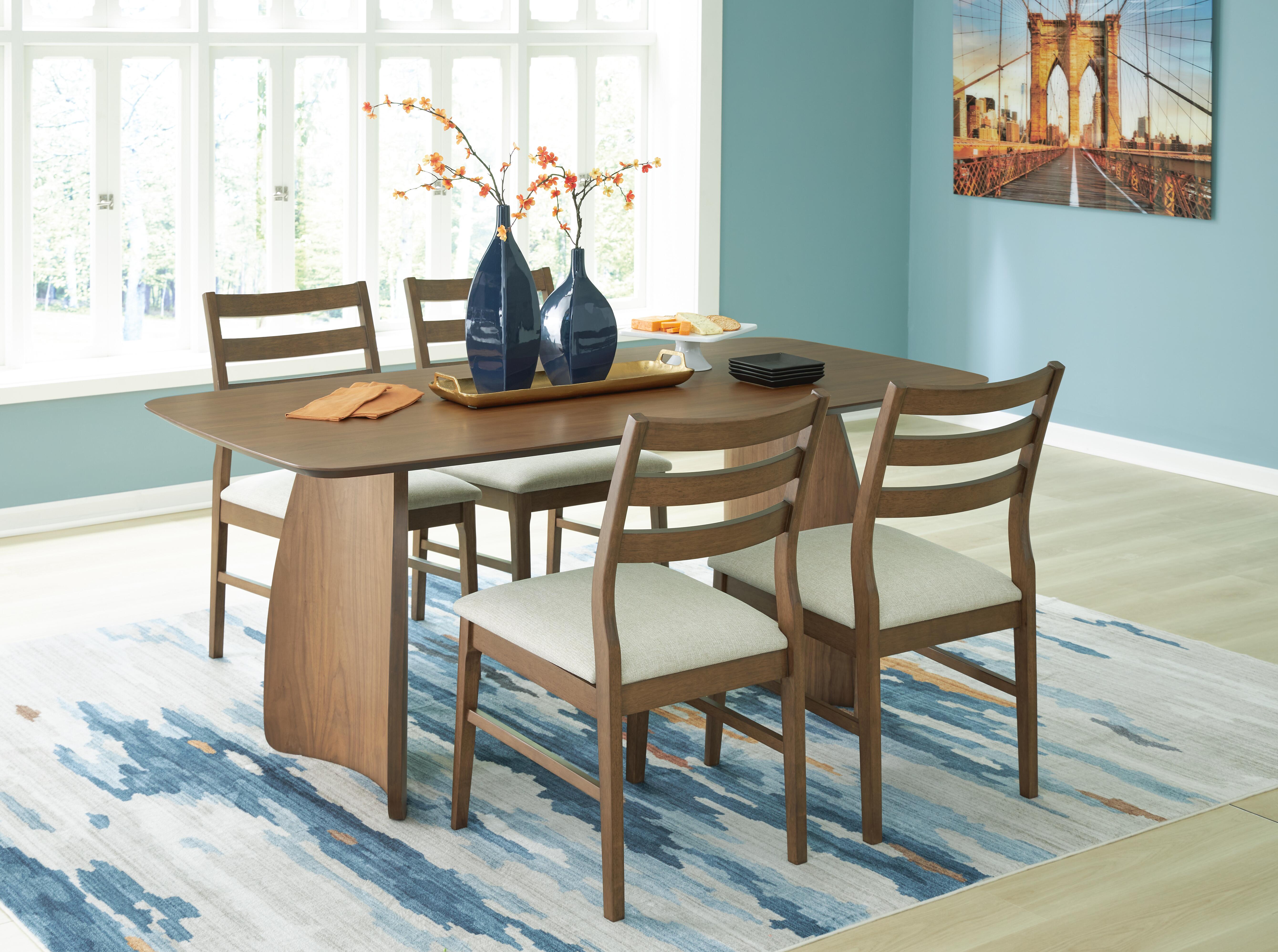 Click here for Urbanton Dining Table and 4 Chairs  Brown prices