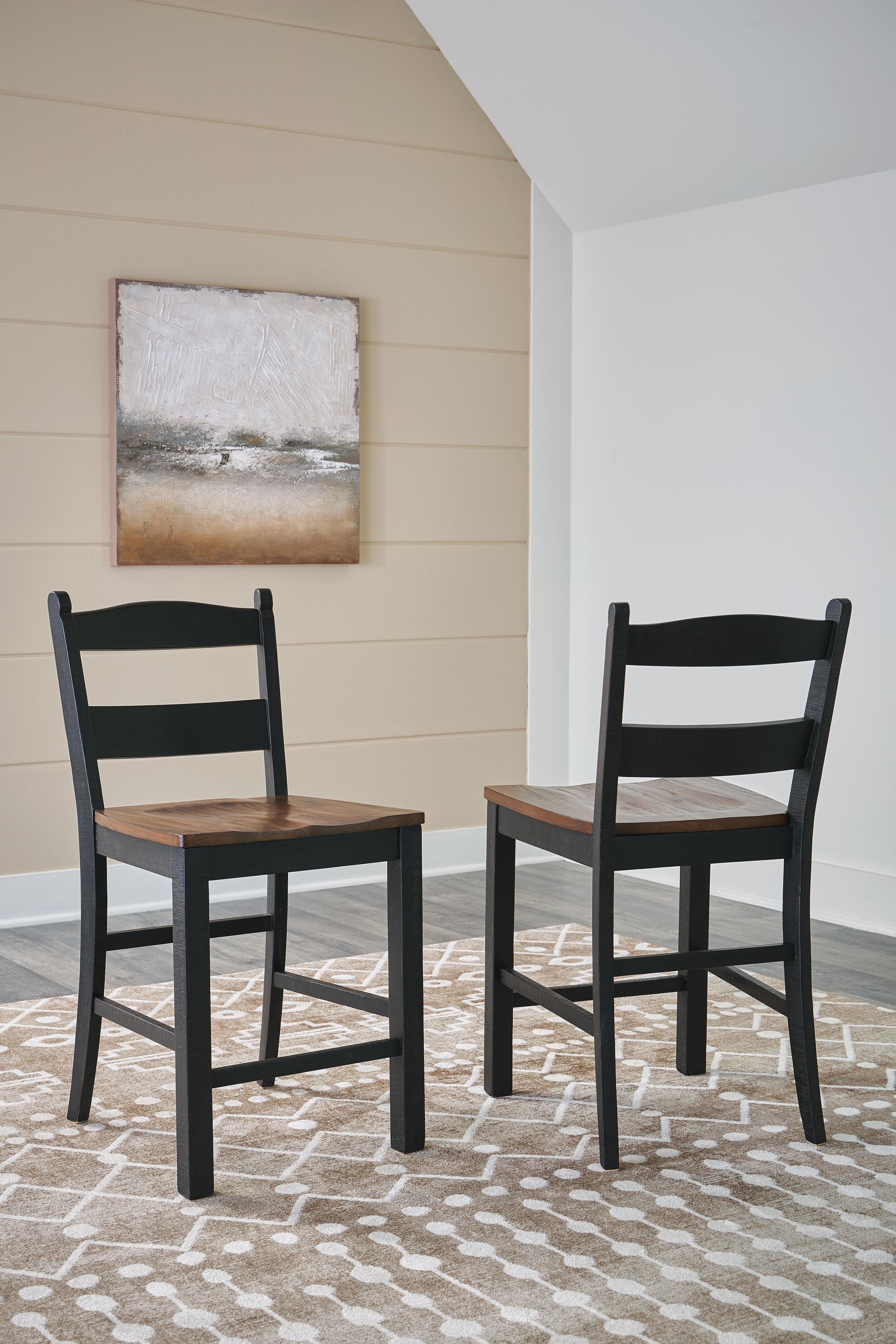 Click here for Valebeck Counter Height Barstool with Hard Seat an... prices