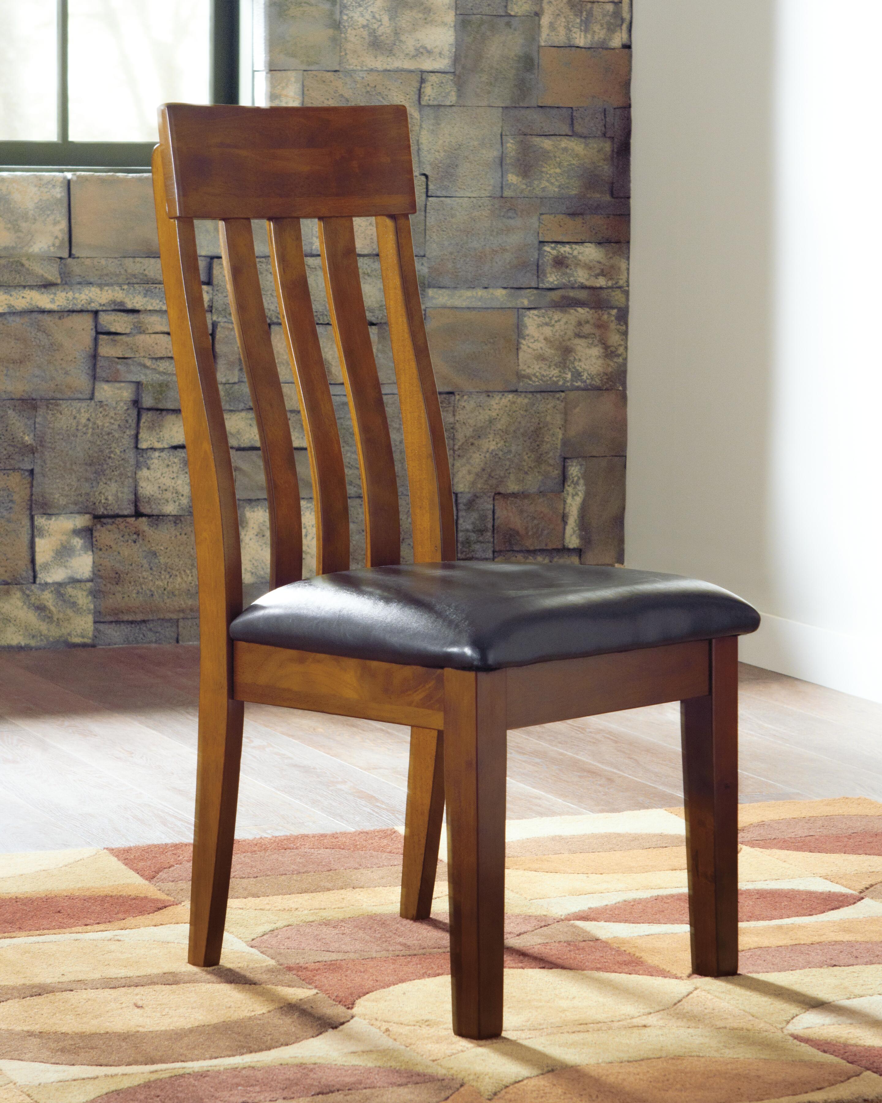 Click here for Ralene Rake Back Upholstered Dining Chair Leather... prices