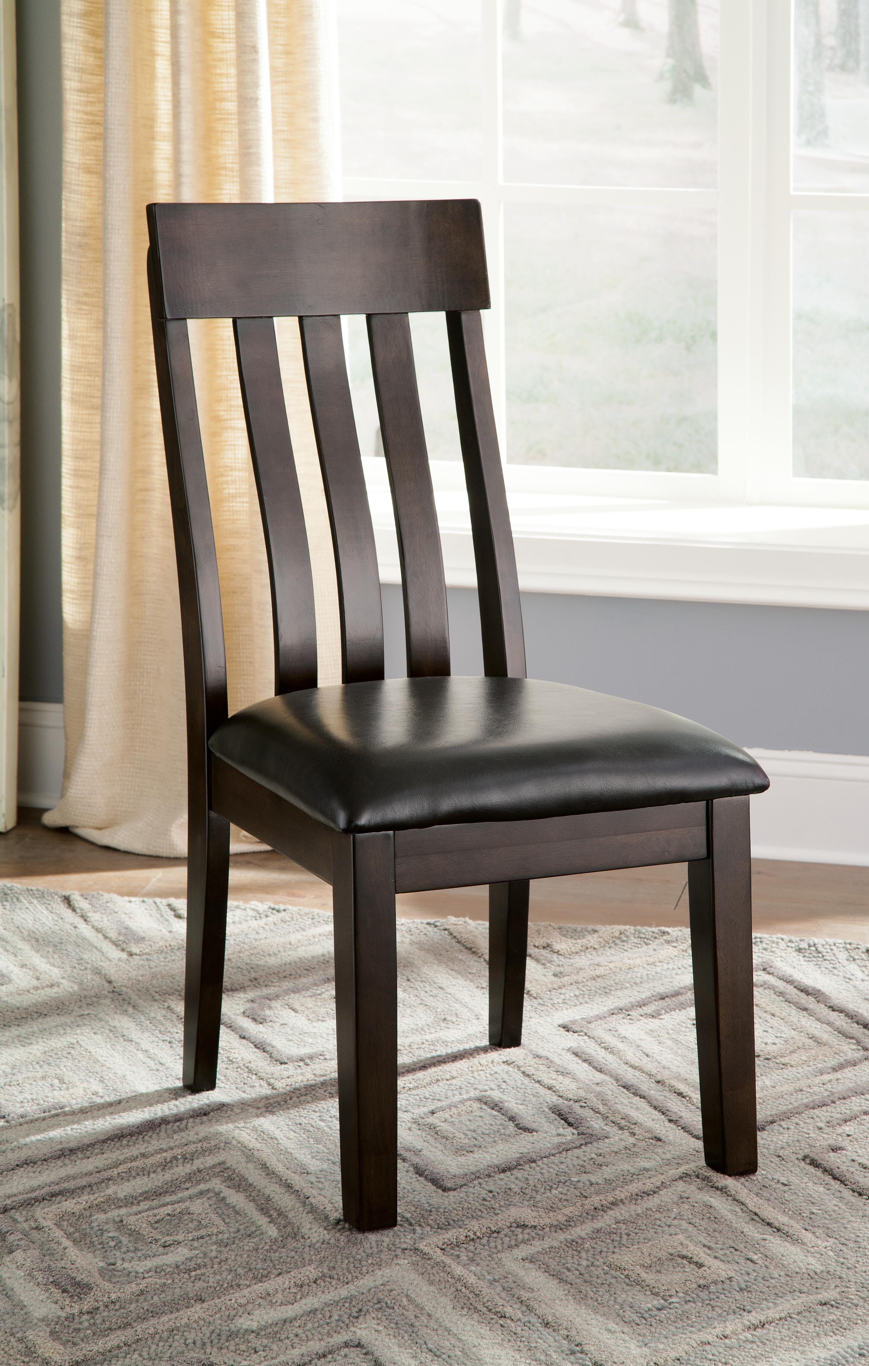 Click here for Haddigan Rake Back Upholstered Dining Chair Leathe... prices