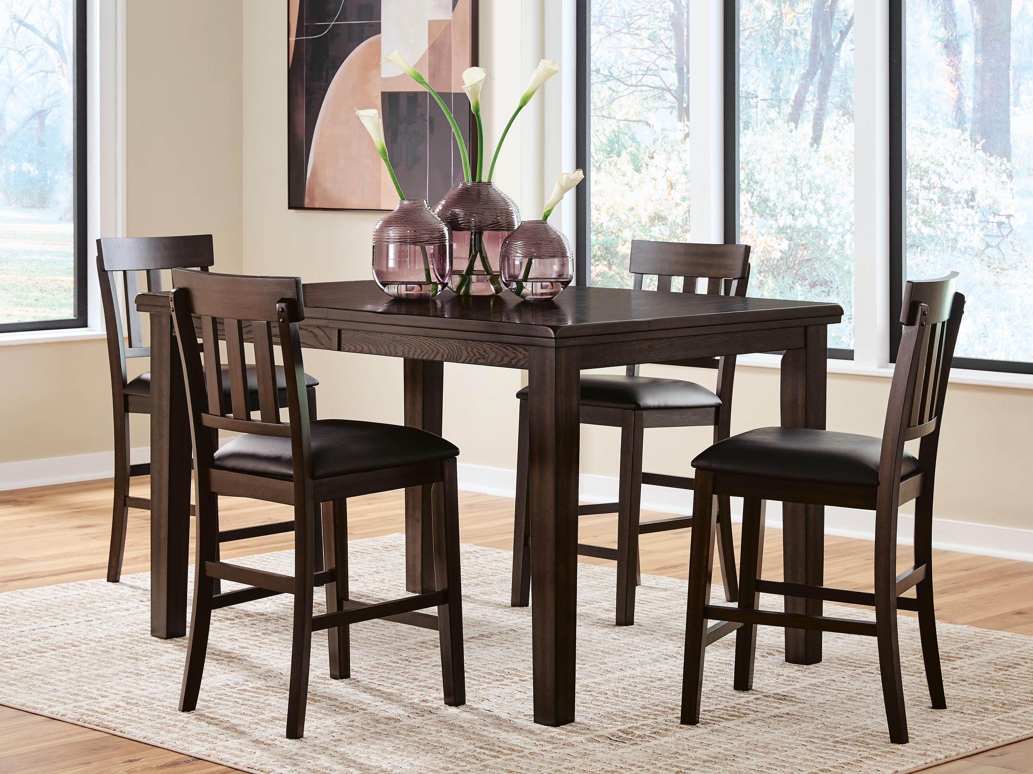 Click here for Haddigan Counter Height Dining Table and 4 Barstoo... prices