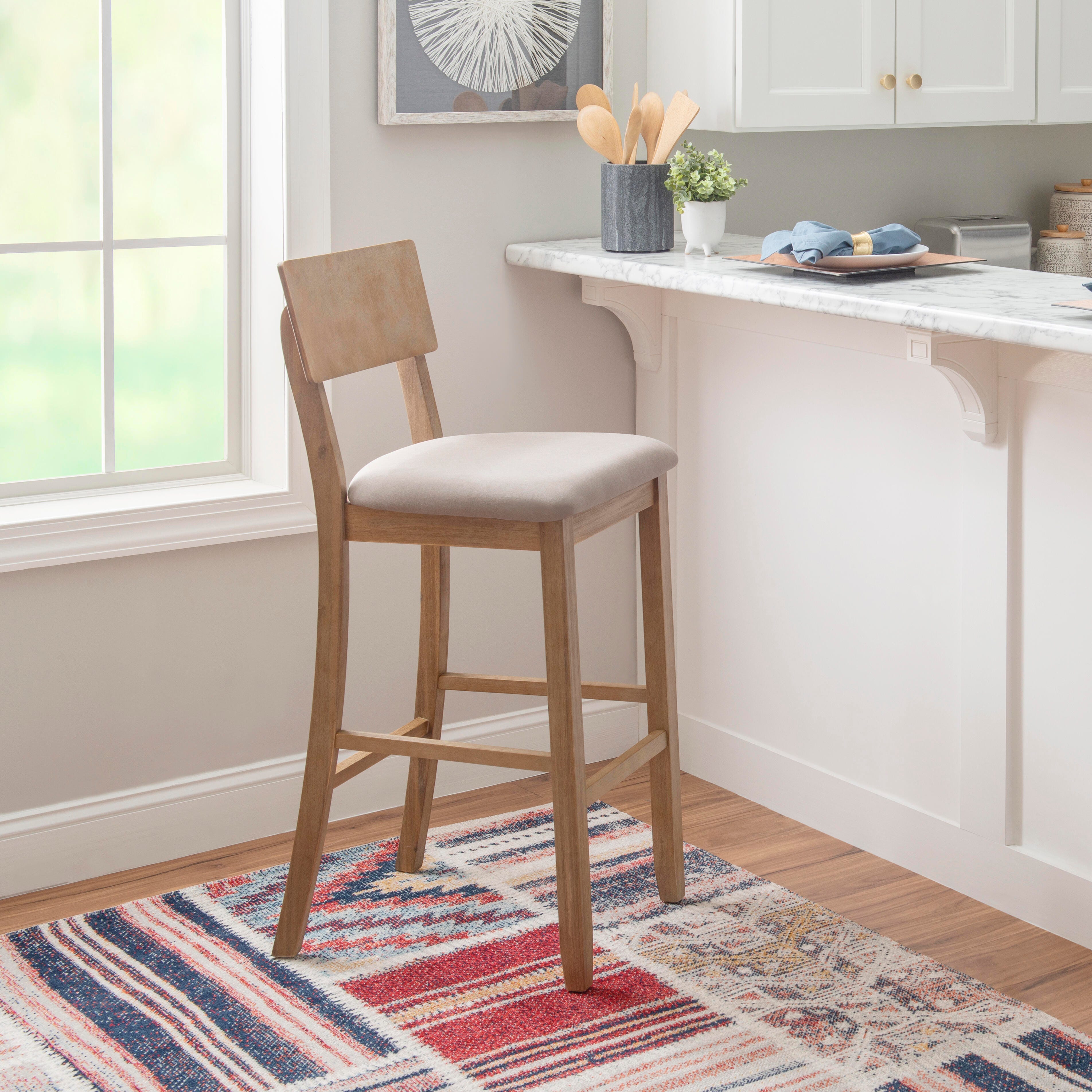 Click here for Cameron Jordan Bar Stool  Graywash prices