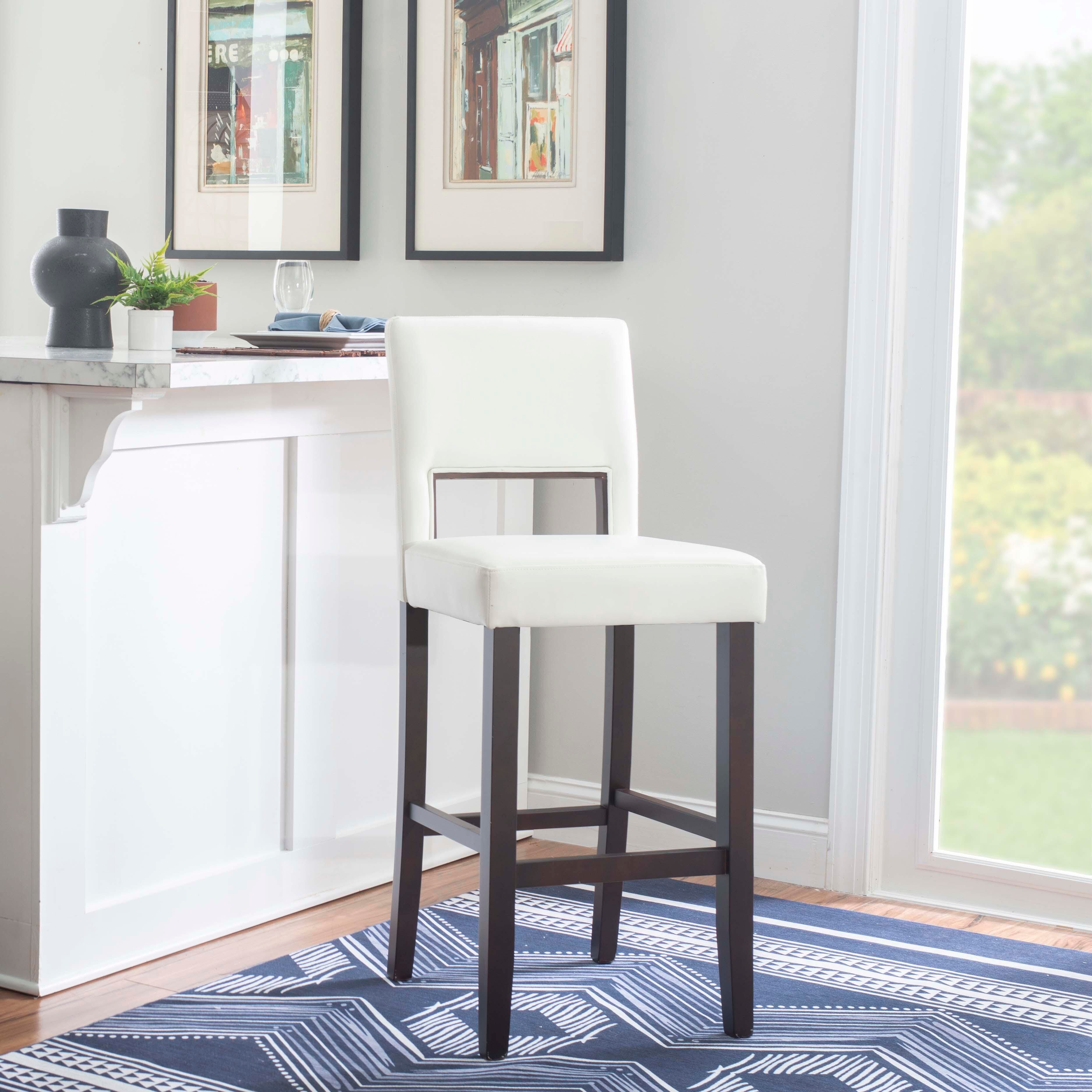 Click here for Emilion Vega Bar Stool  White prices