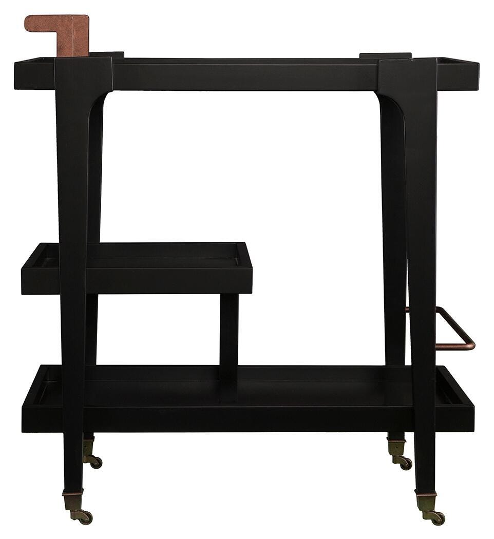 Click here for Southern Enterprises Furniture Bar Cart  Black prices