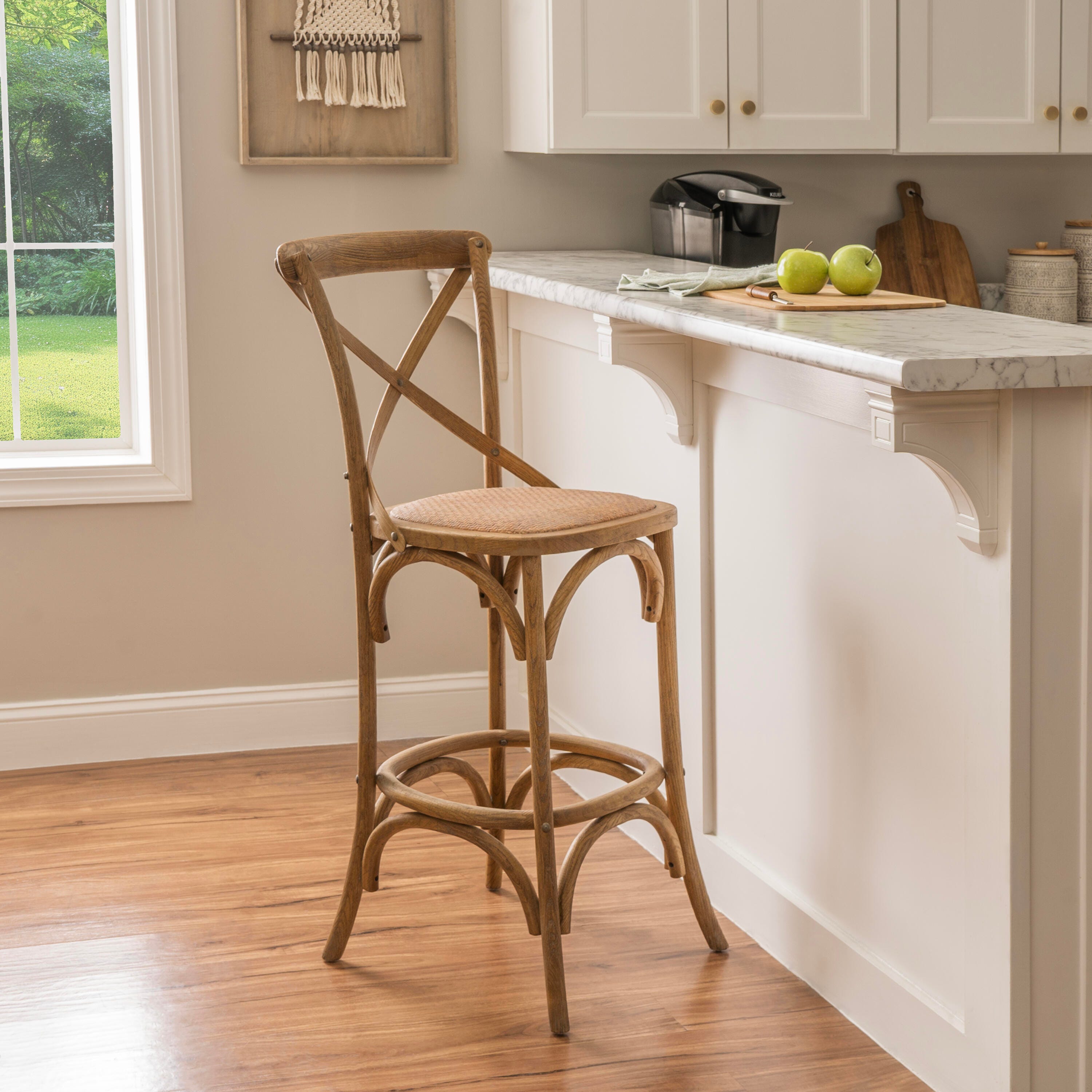 Click here for Cara Bar Height Bar Stool  Gray prices