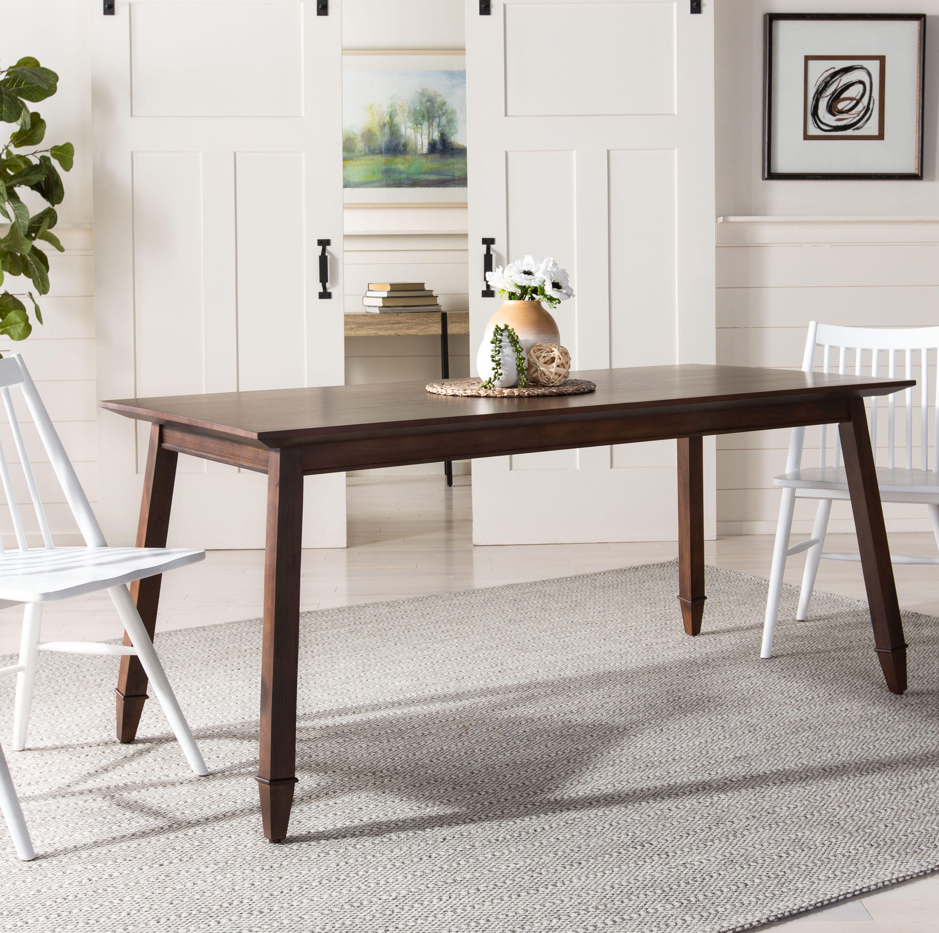 Click here for Safavieh Carrie Dining Table  Walnut  Wood prices