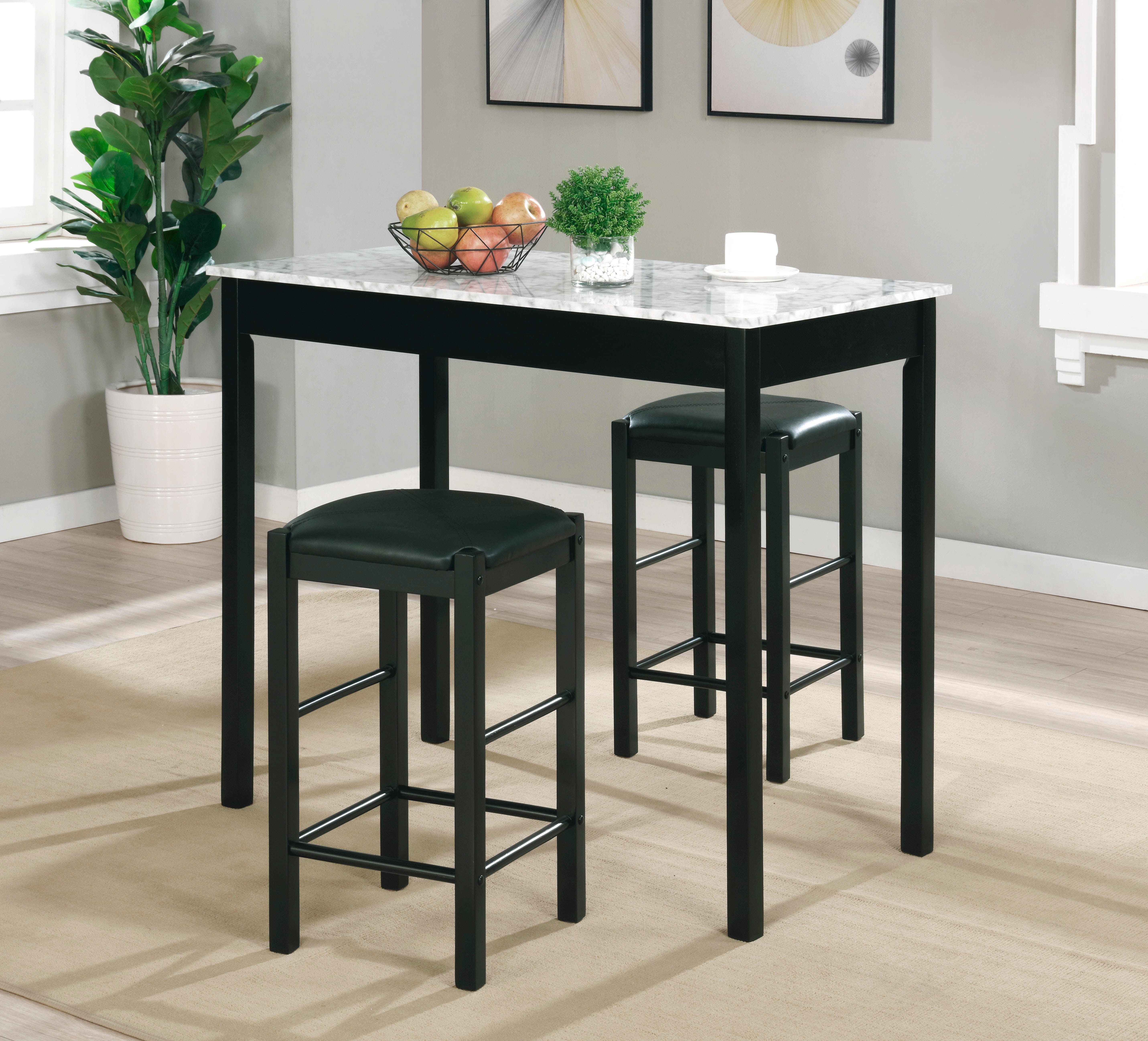 Click here for Iris 3-Piece Tavern Set  Black prices