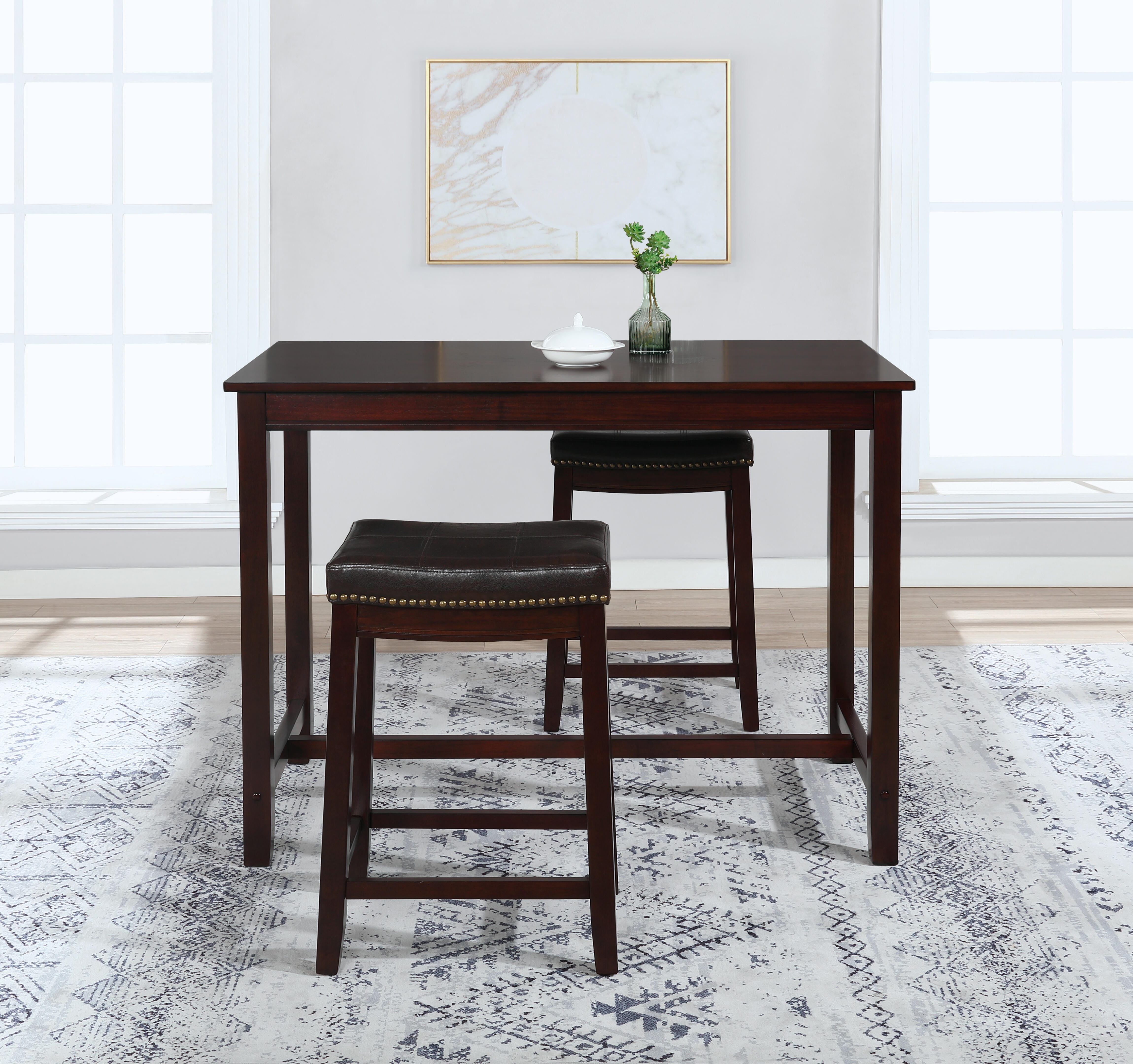 Click here for Claridge Counter Height Pub Table  Manhattan Brown... prices