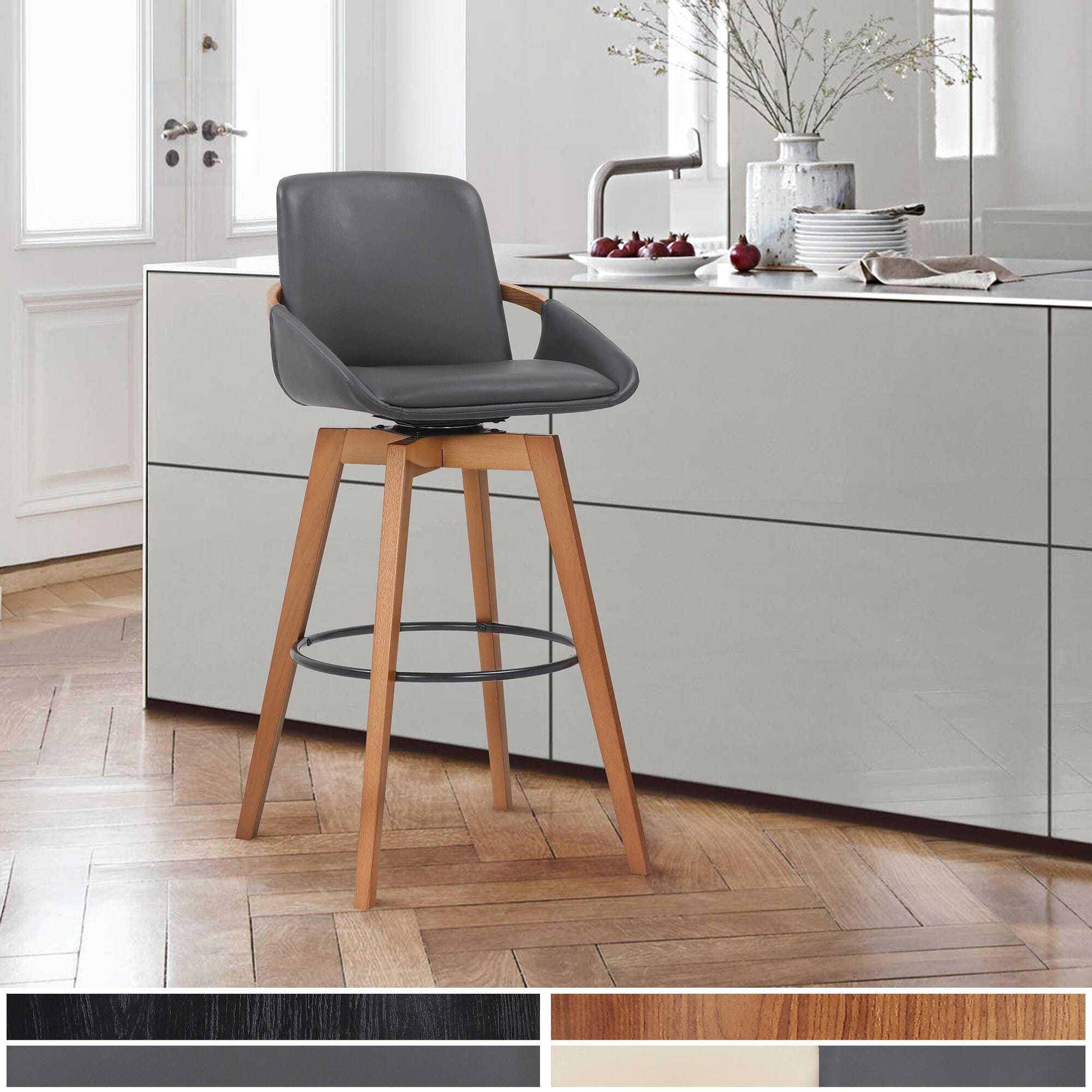 Click here for Baylor Counter Height Bar Stool  Gray prices