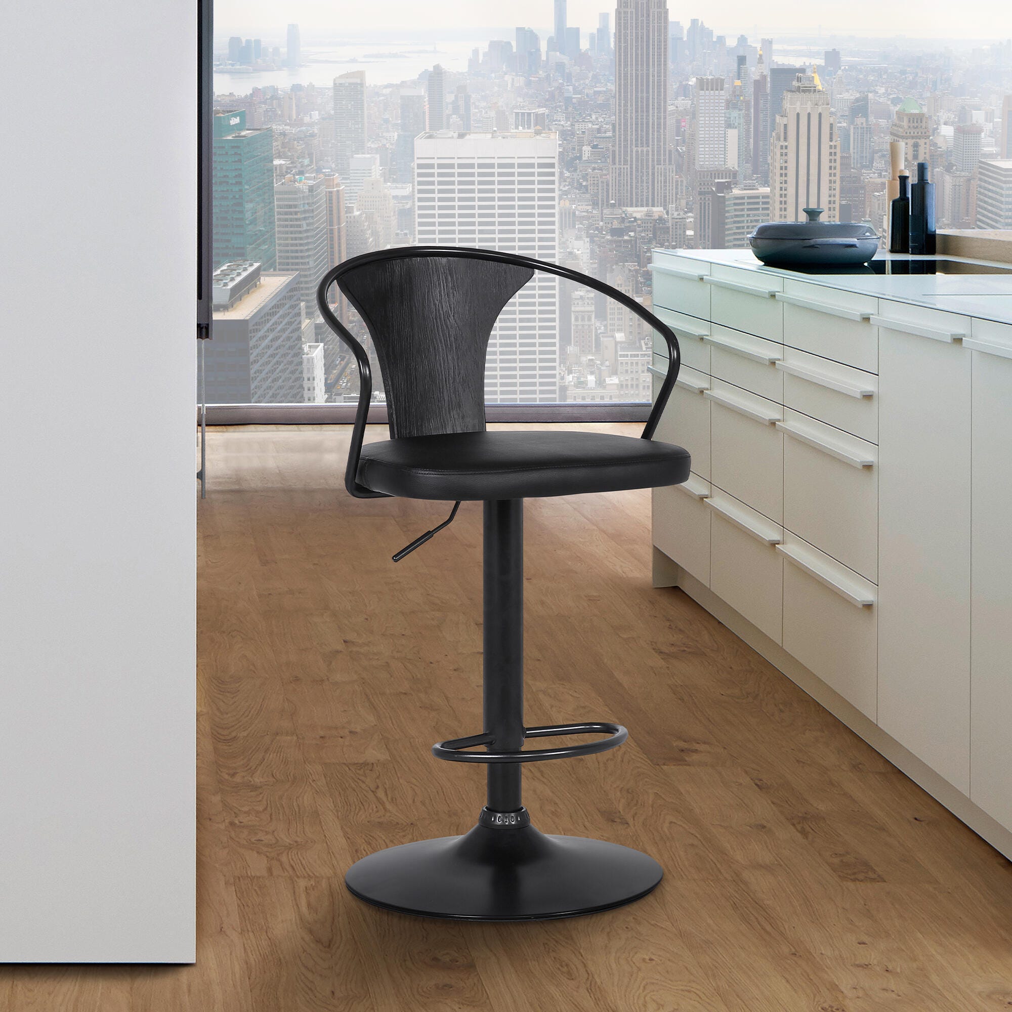 Click here for Eagle Adjustable Height Bar Stool  Black prices