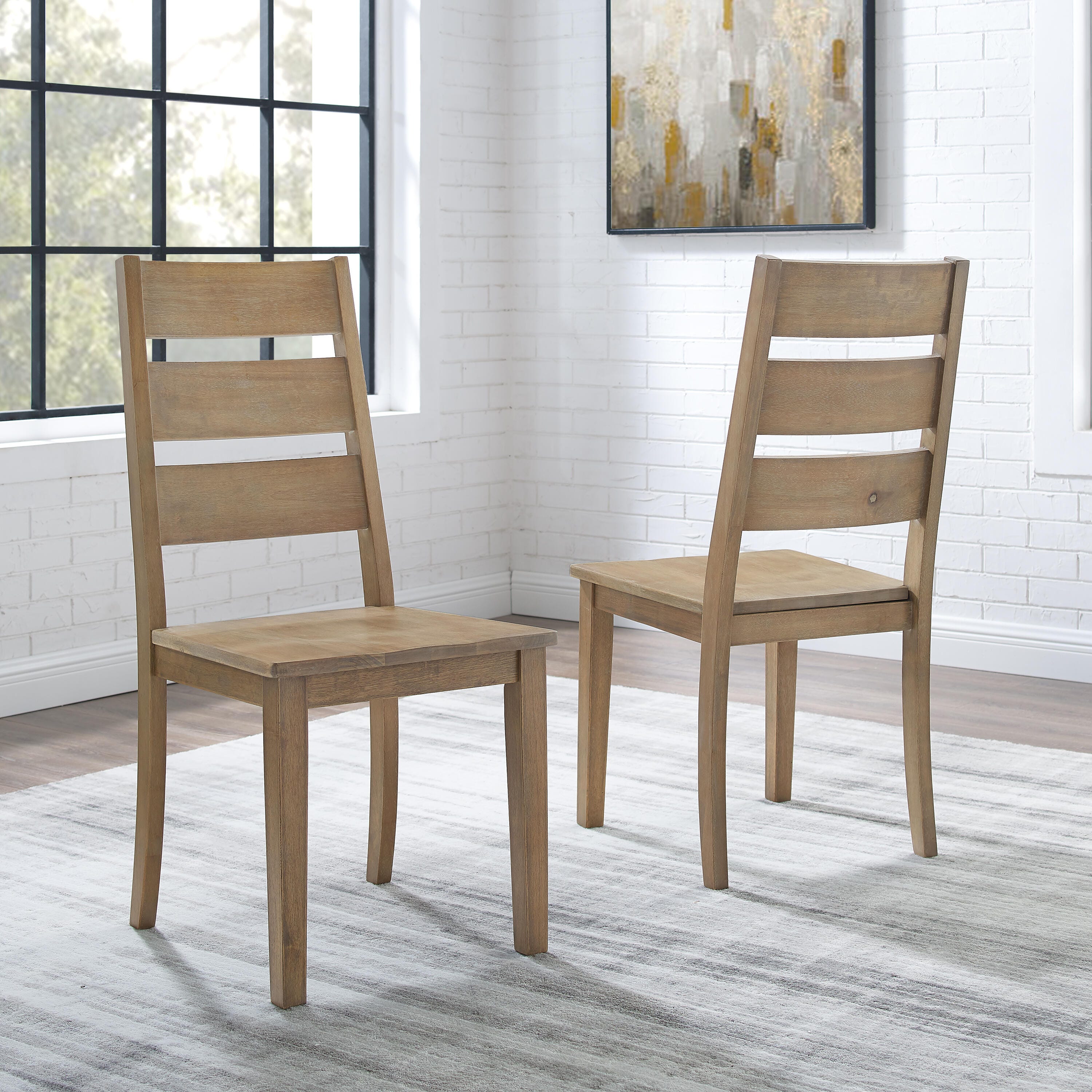 Click here for Joanna Chairs (Set of 2)  Rustic Brown prices