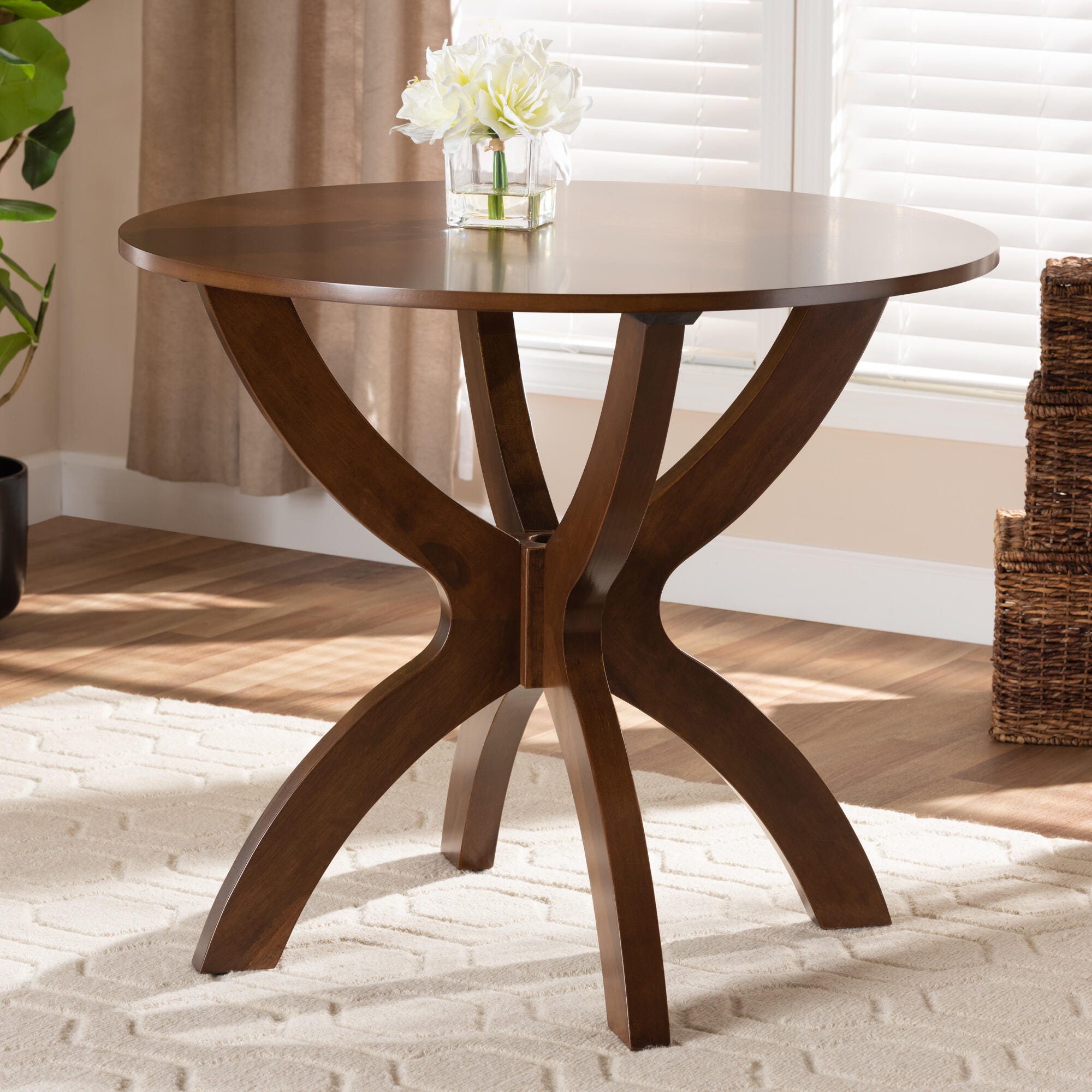 Click here for Baxton Studio Tilde Dining Table  Walnut  Wood prices