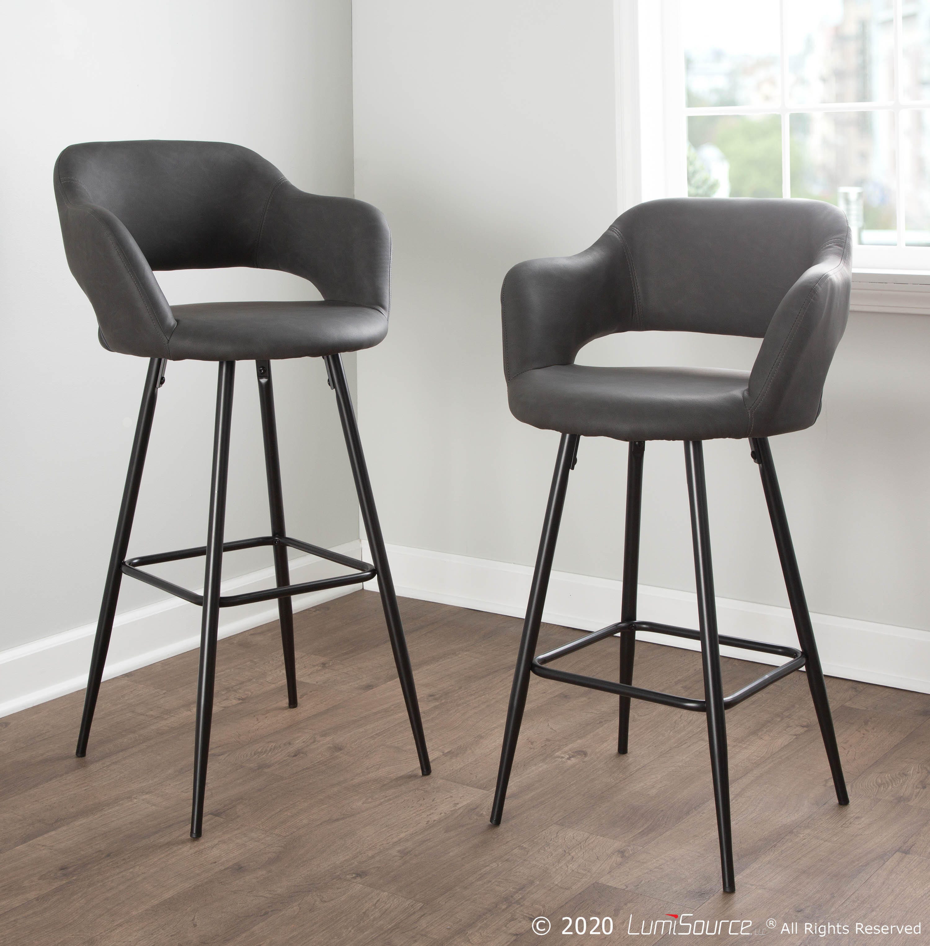 Click here for LumiSource Margarite Counter Height Bar Stool (Set... prices