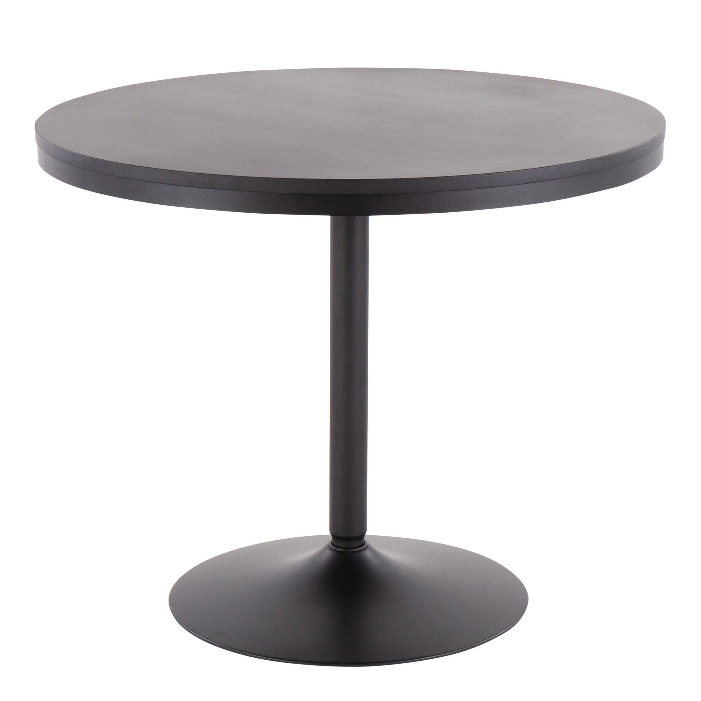 Click here for LumiSource Dakota Dining Table  Black prices