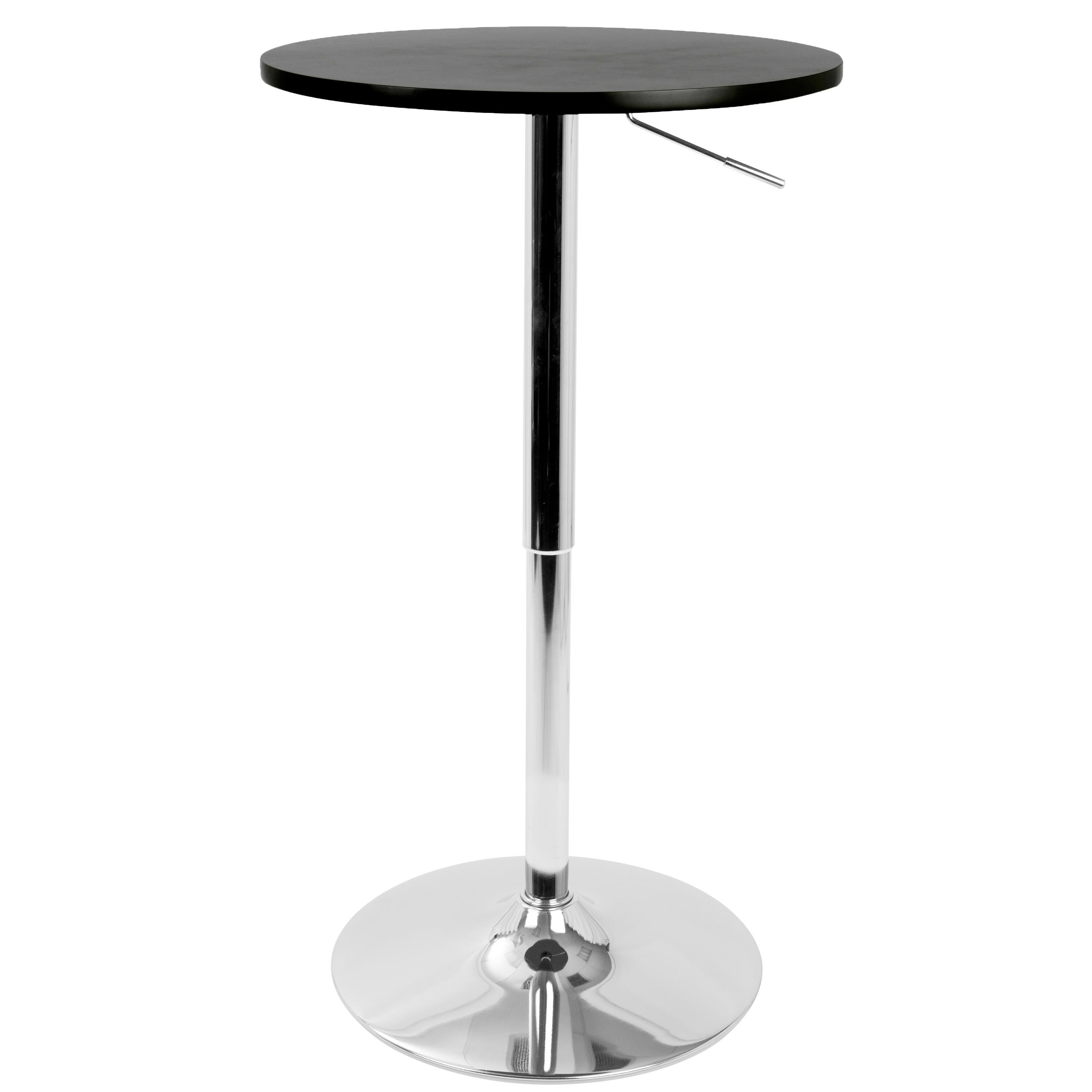 Click here for LumiSource Adjustable Bar Table  Black  Metal prices