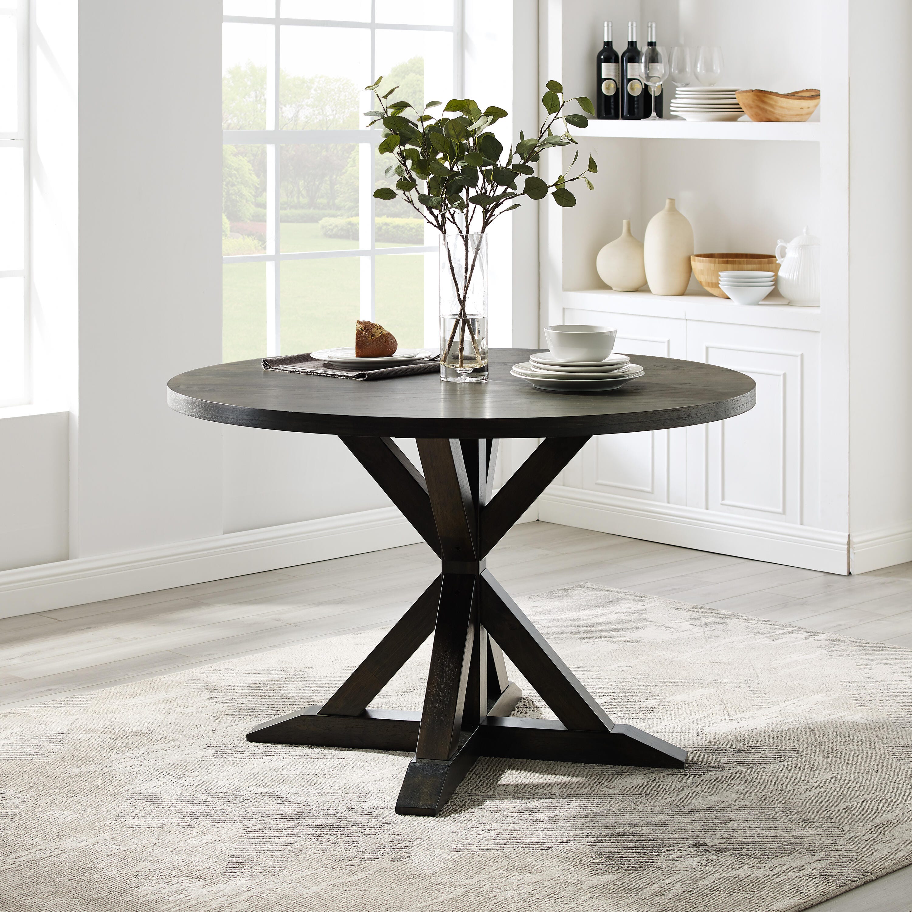 Click here for Hayden Round Dining Table  Slate prices