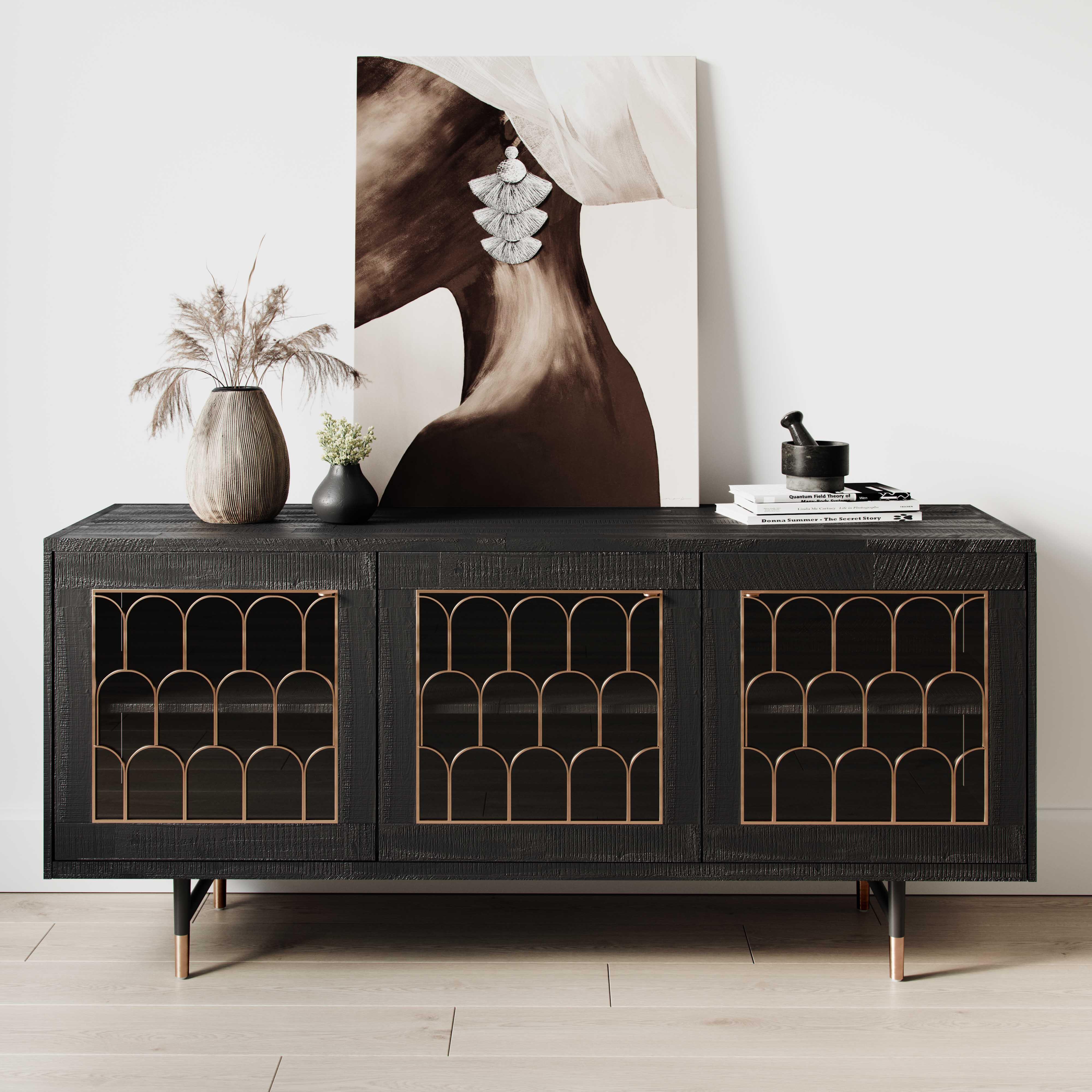 Click here for TOV Funiture Gatsby Buffet   Black prices