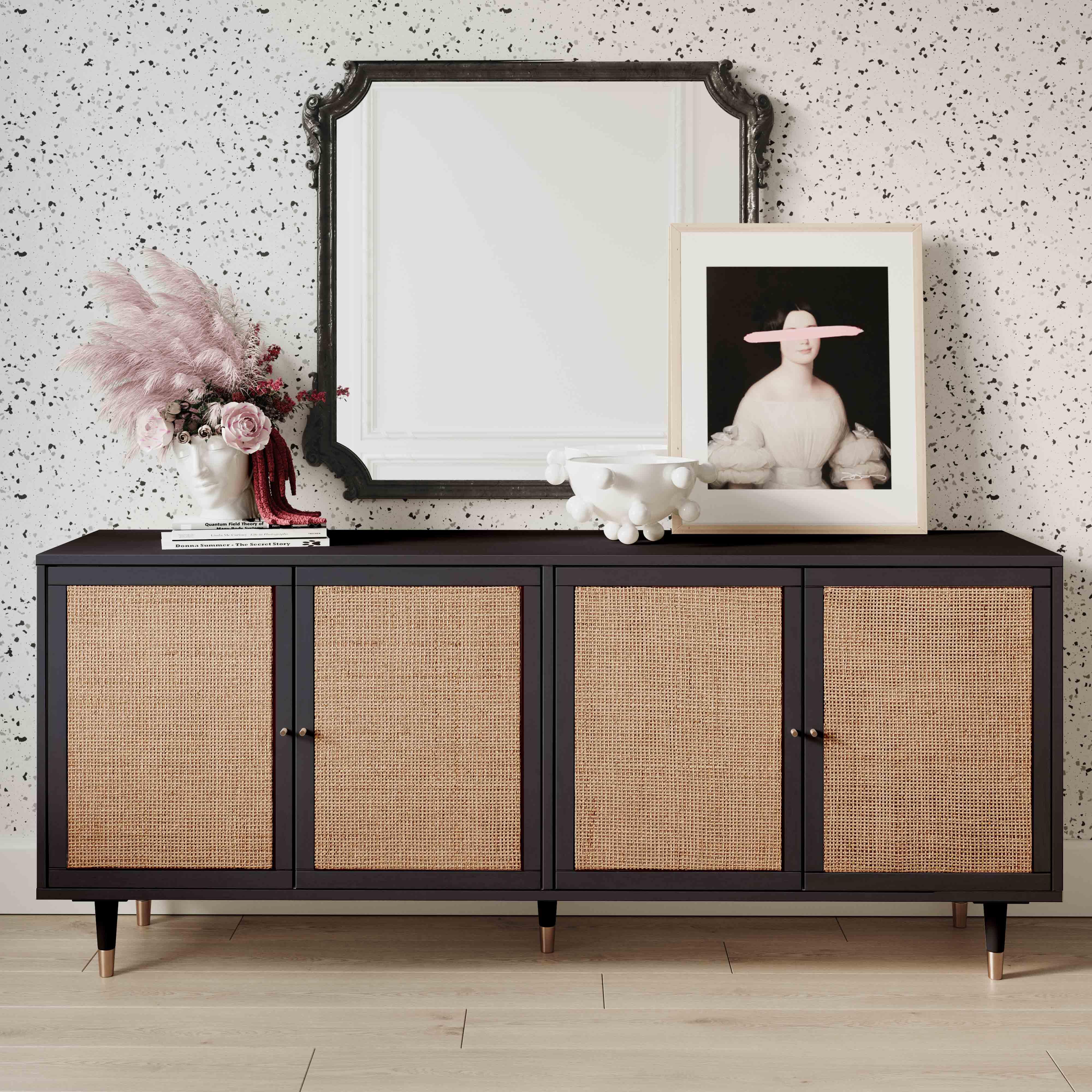 Click here for TOV Funiture Sierra Sideboard   Black/Brown prices