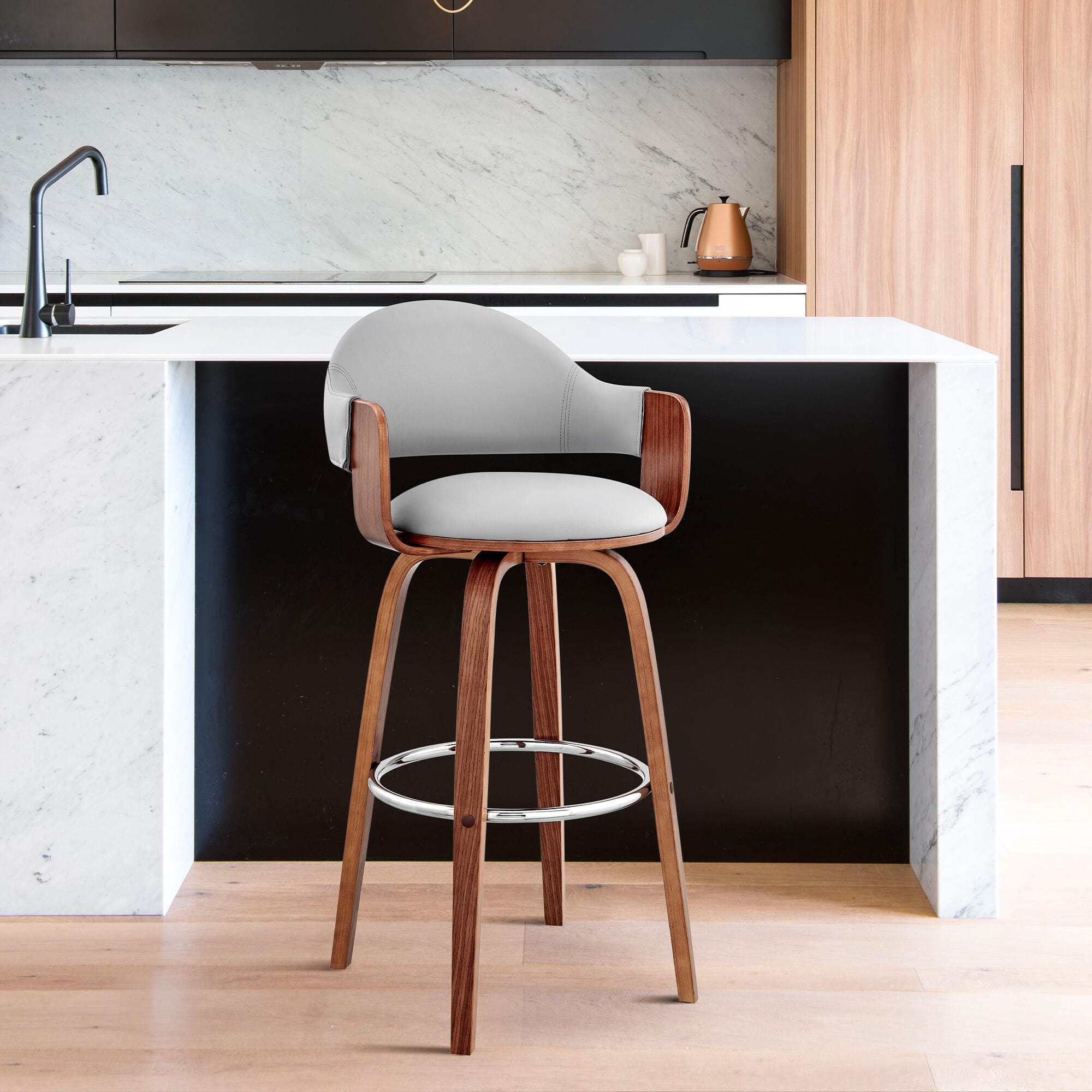 Click here for Daxton Counterstool  Gray/Walnut prices