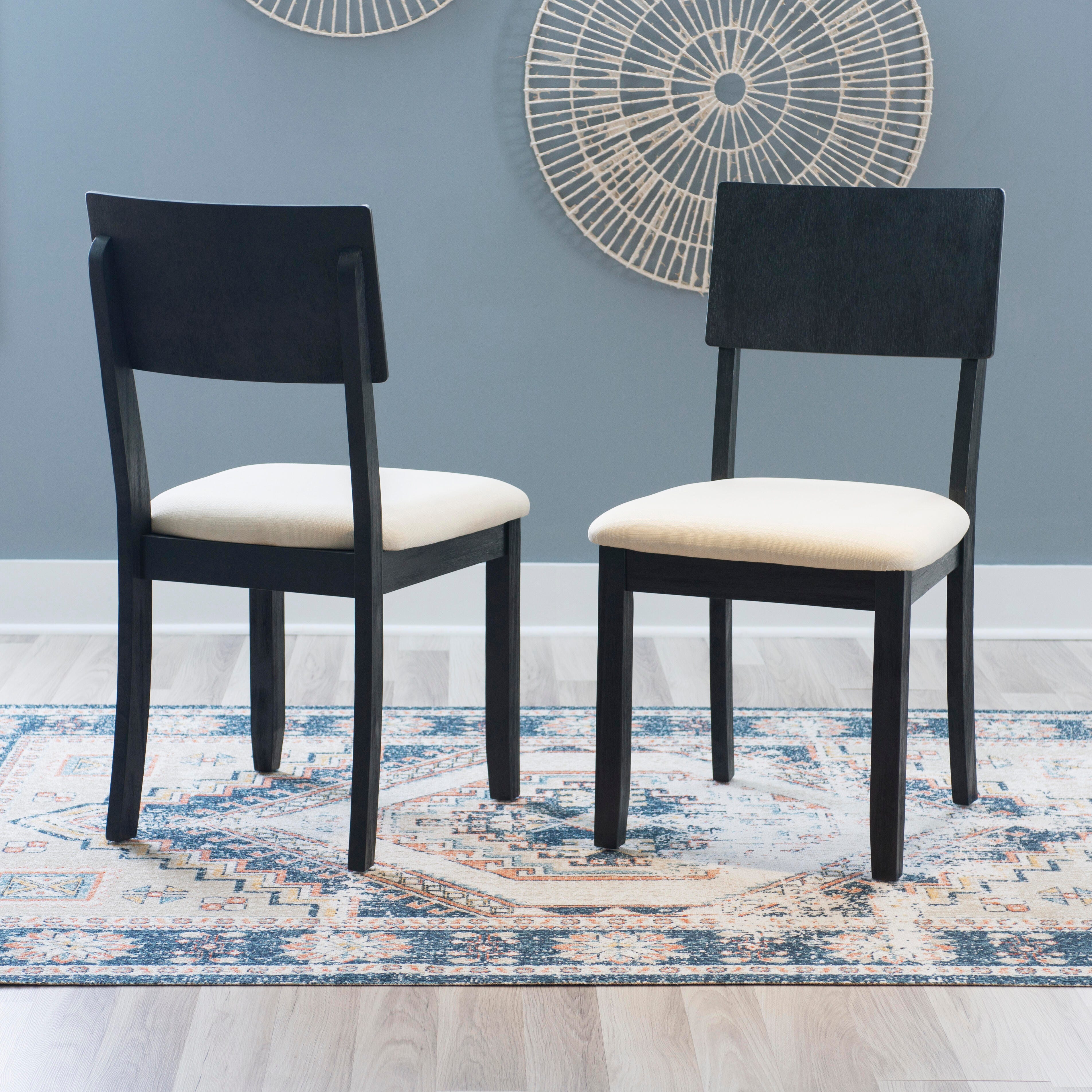 Click here for Linon Jocey Dining Chairs (Set of 2)  Black prices