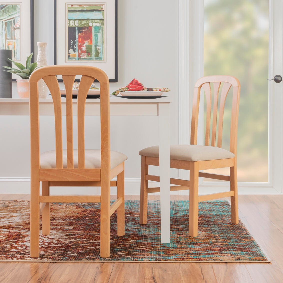 Click here for Linon Pate Dining Chairs (Set of 2)  Natural prices