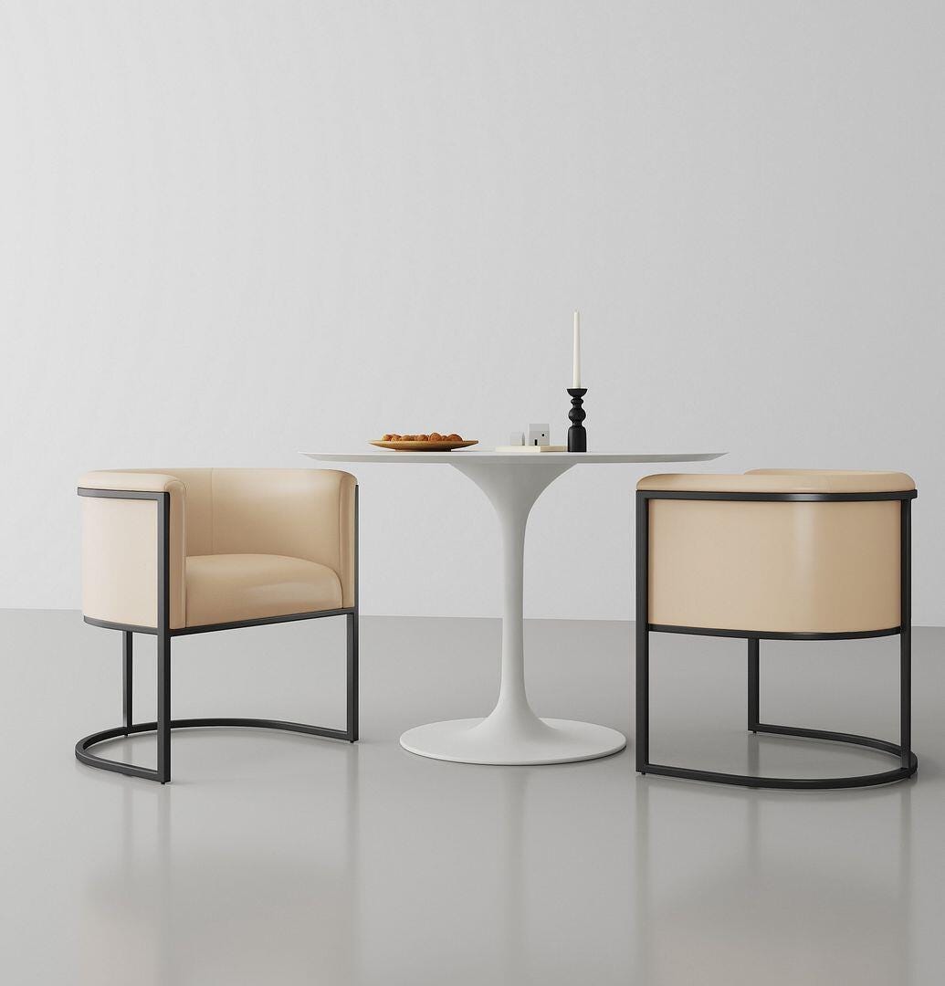 Click here for Manhattan Comfort Bali Upholstered Dining Chair  T... prices