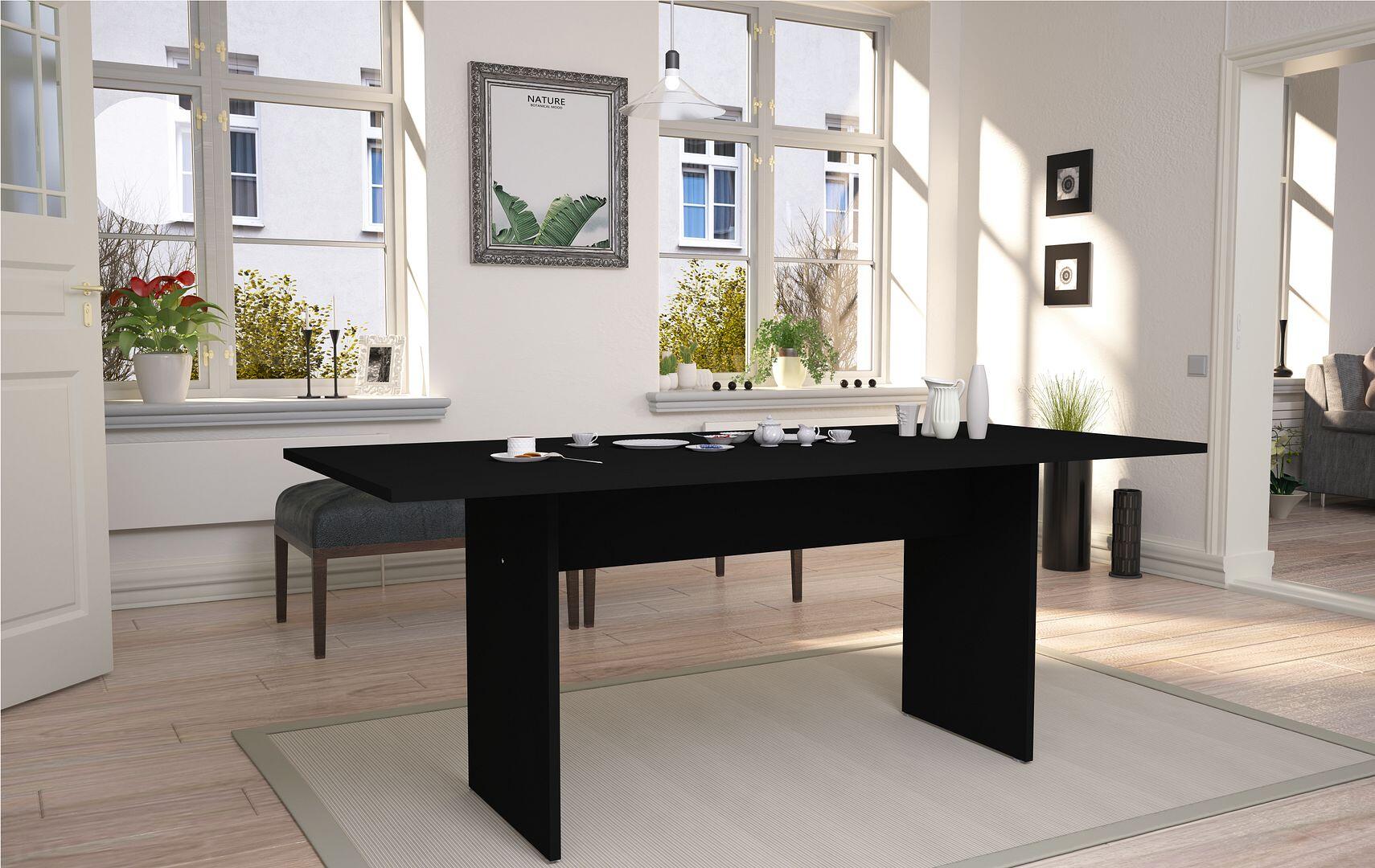 Click here for Manhattan Comfort Nomad Dining Table  Black prices