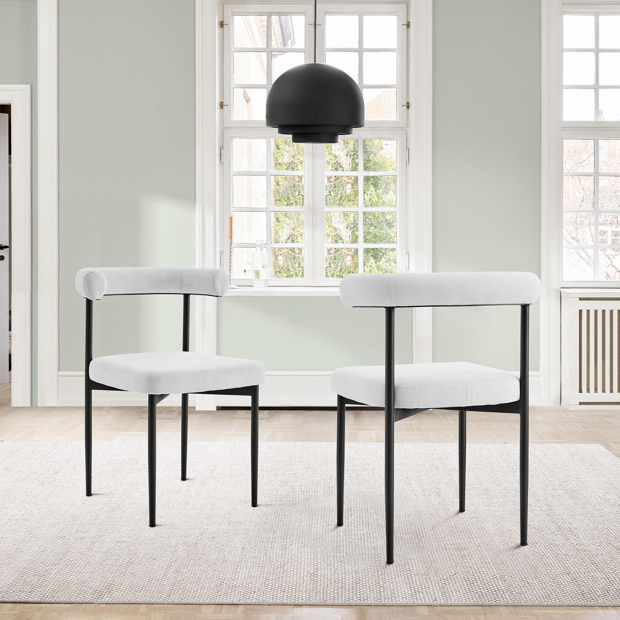 Click here for Shannon Dining Chair (Set of 2)  Cream prices