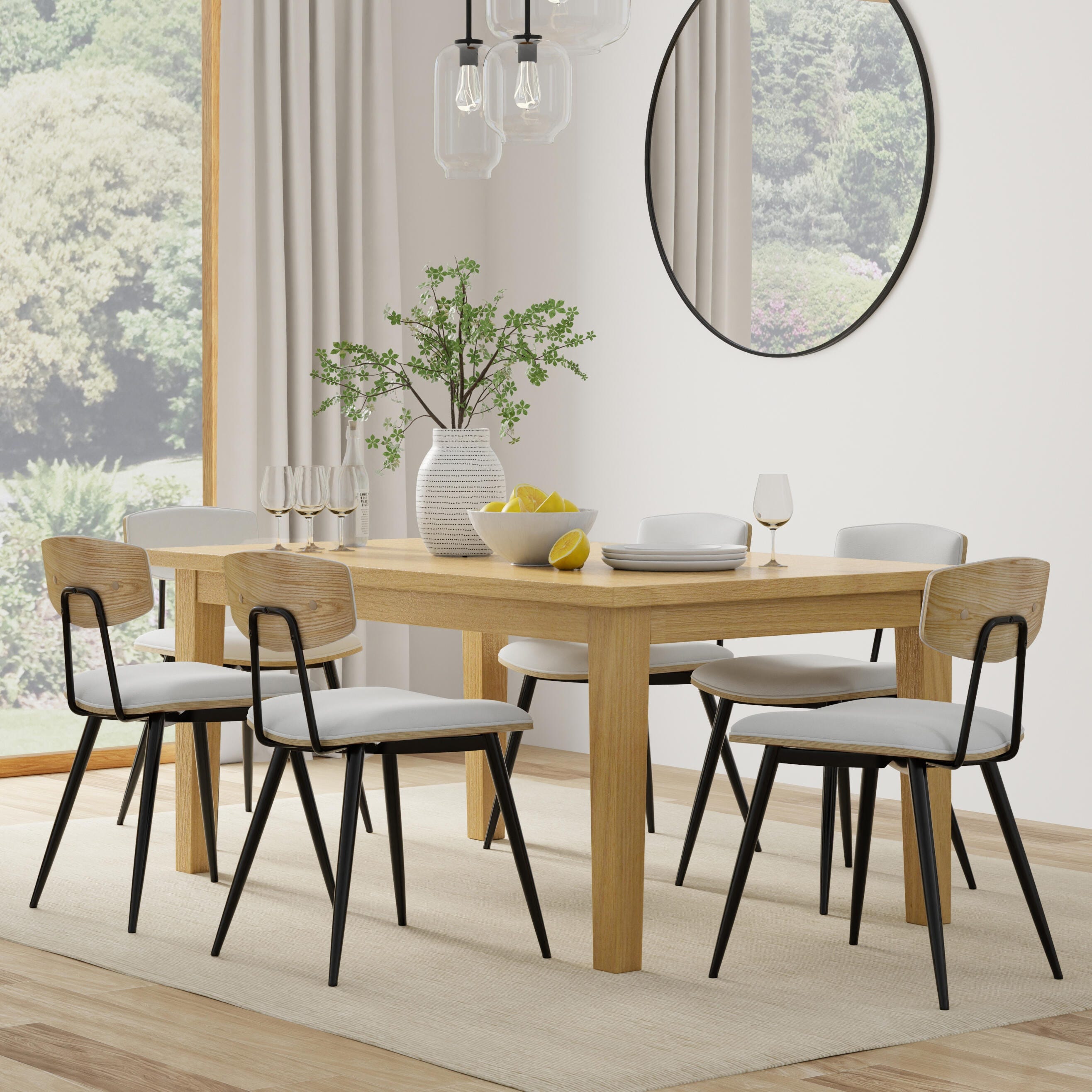 Click here for Simpli Home Mavis Dining Chair ( Set of 2 )  White prices